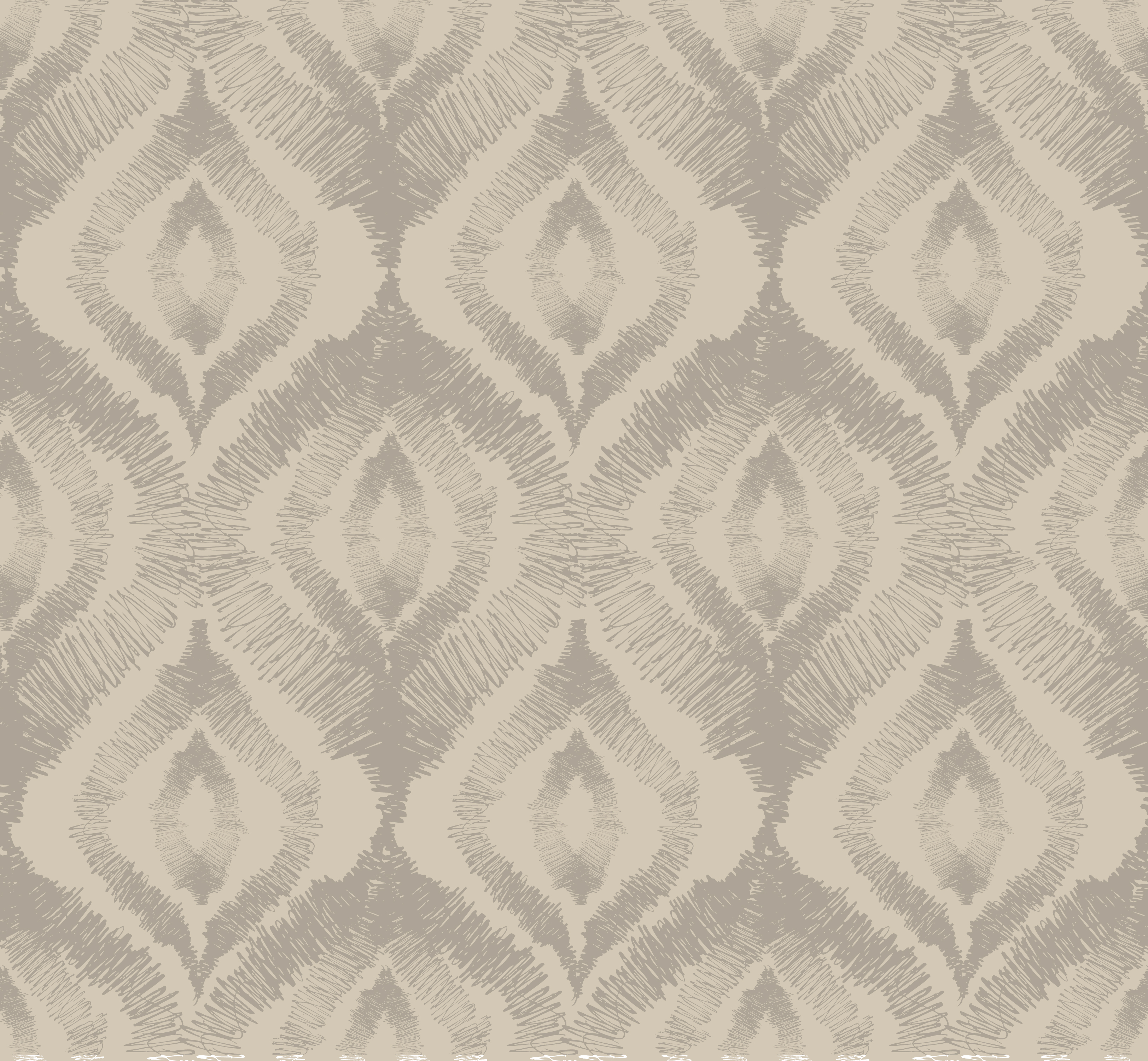 Abstract Seamless Pattern Floral Oriental Geometric Line Ornament