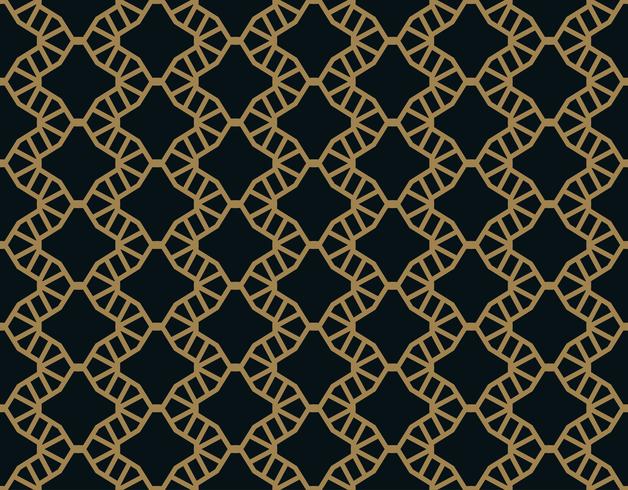 Seamless pattern of intersecting thin gold lines on black background ... Seamless pattern of intersecting thin gold lines on black background ...