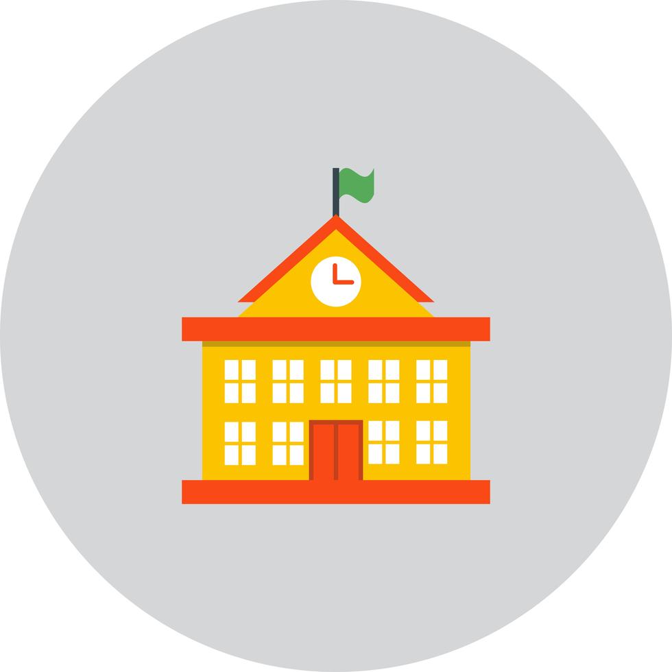 Vector icono de la escuela 593451 Vector en Vecteezy