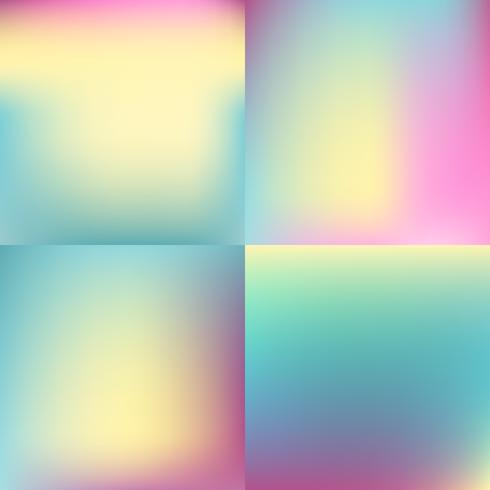 sweet color blurred background set . pastel color design 597920 Vector ...