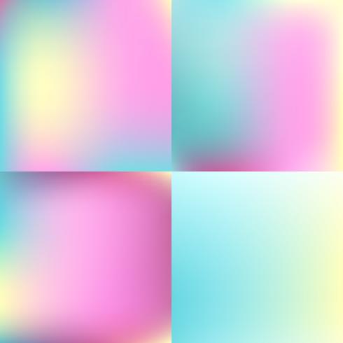 sweet color blurred background set . pastel color design 597960 Vector ...