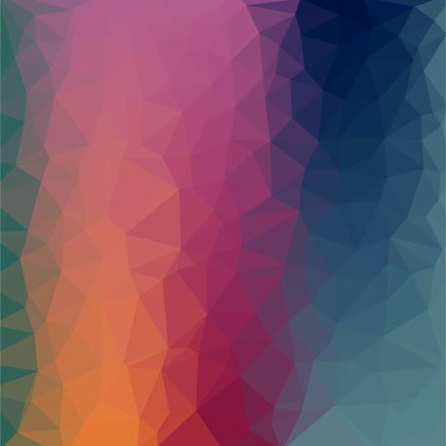 Abstract Colorful Low poly Vector Background with warm gradient 598359 ...
