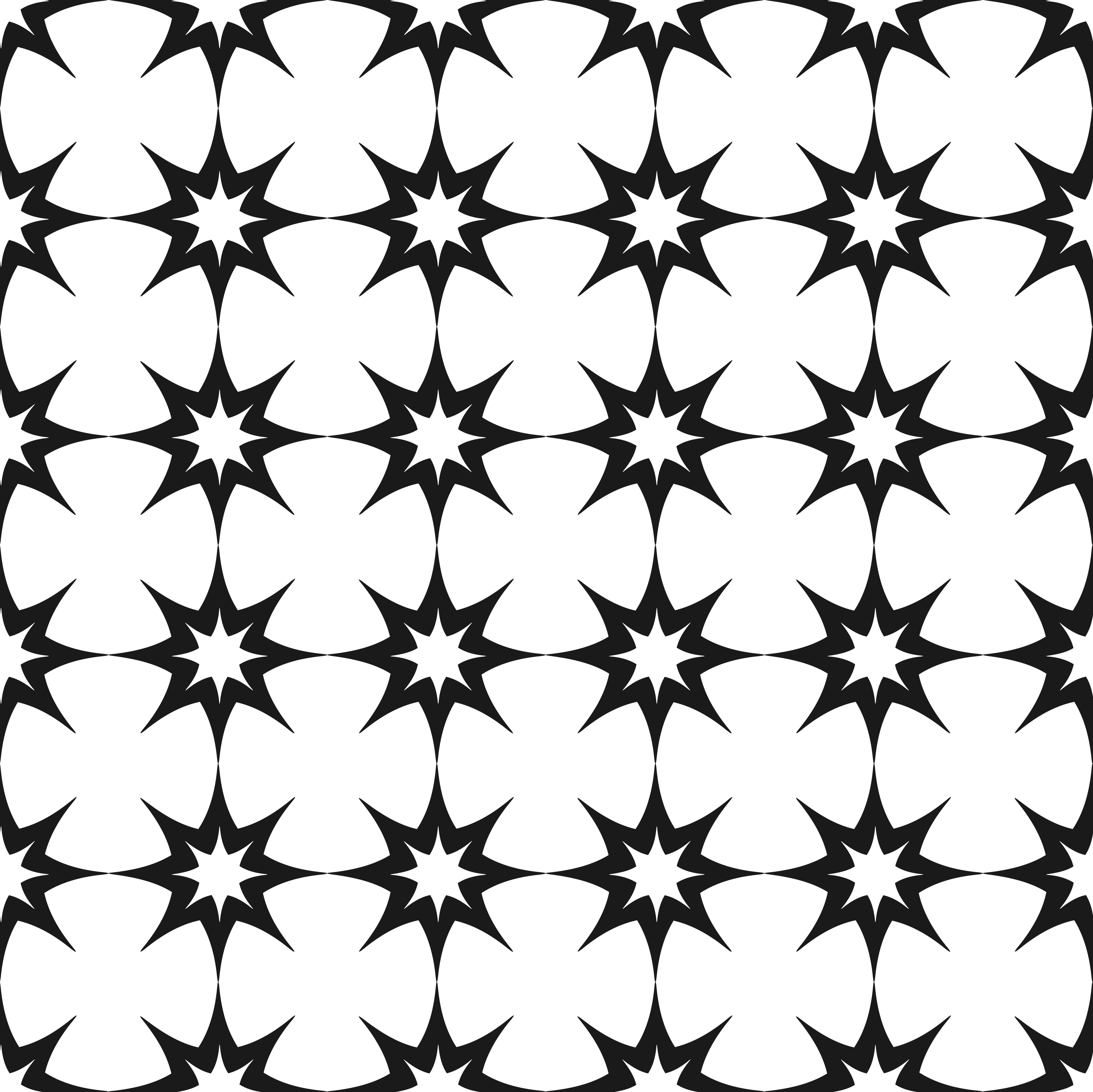 Vector Seamless Pattern Black And White Repeating Geometric Star Pattern 598774 Vector Art At