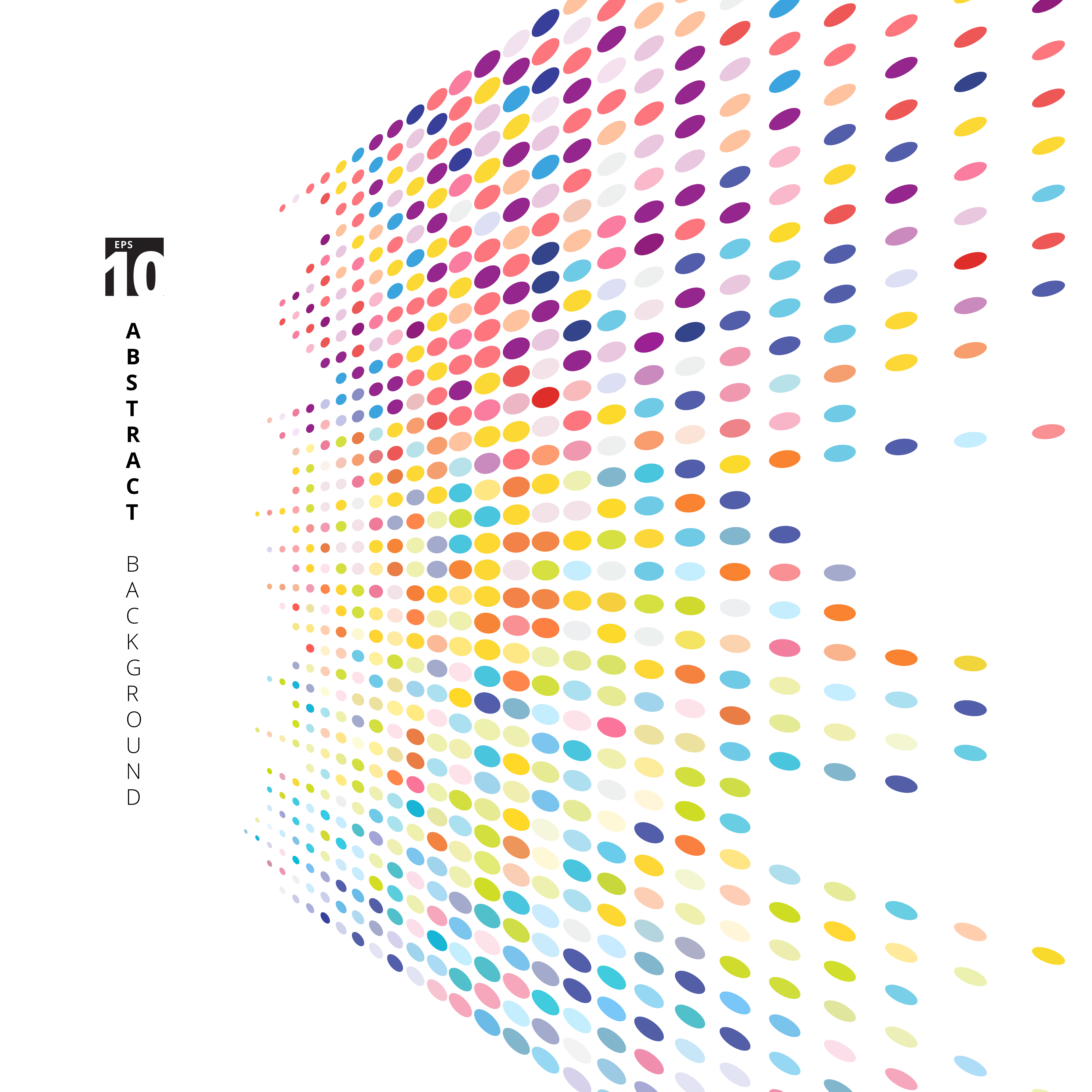 Abstract Perspective Colorful Halftone Texture Dots Pattern On White Background 600393 Vector