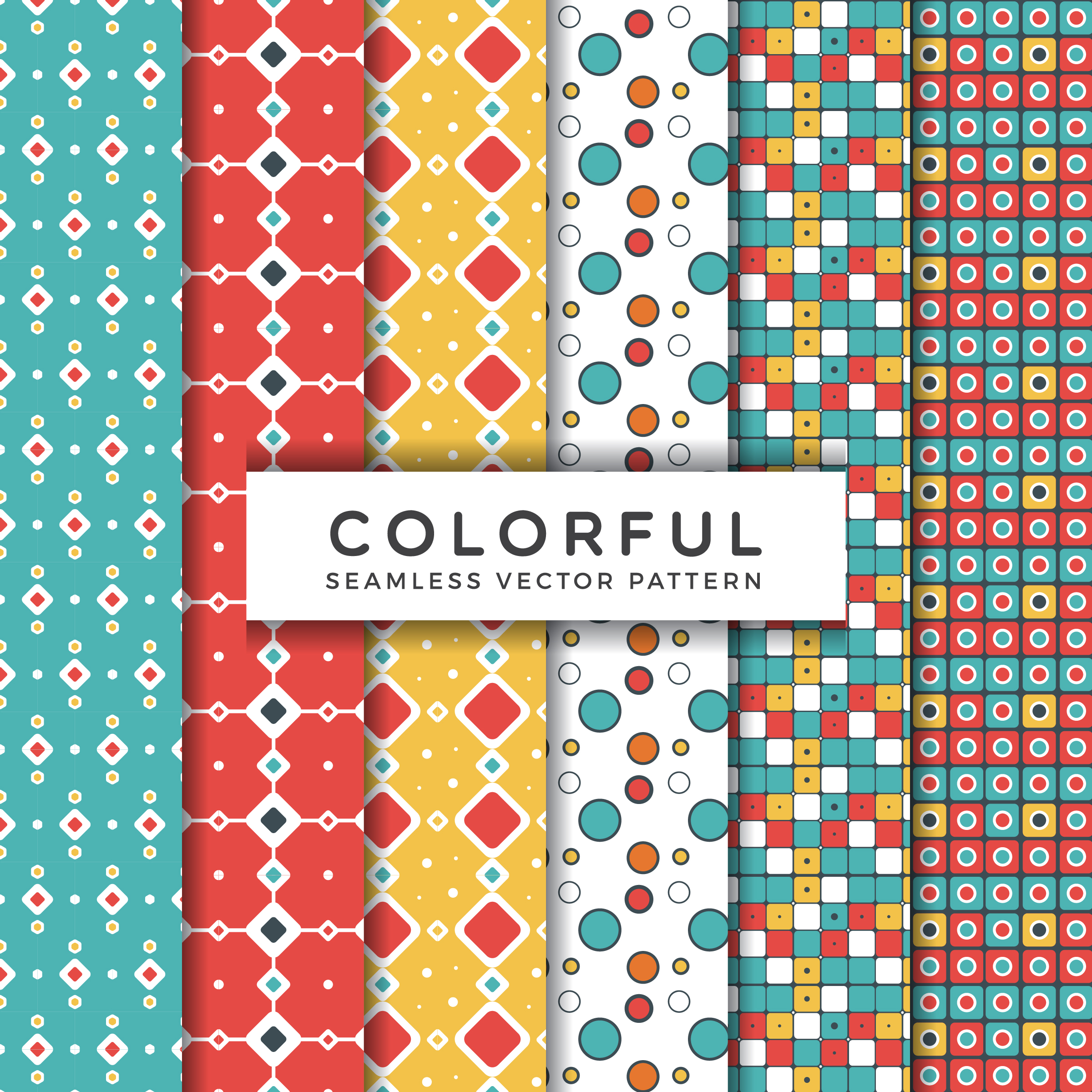 Colorful Seamless Vector Patterns 602763 Vector Art at Vecteezy Colorful Seamless Vector Patterns 602763 Vector Art at Vecteezy