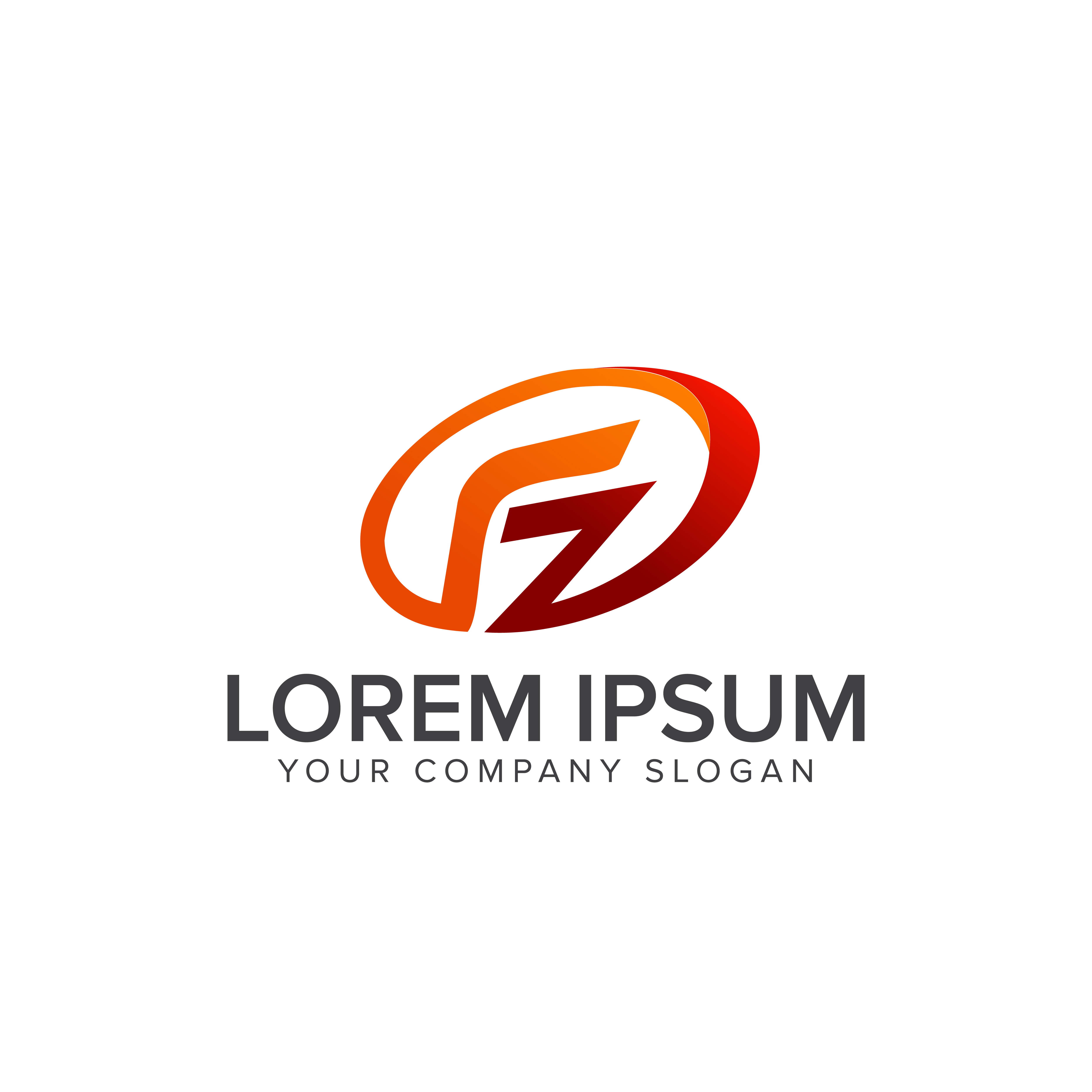 letter F logo. ovale logo design concept template 603422 Vector Art at ...