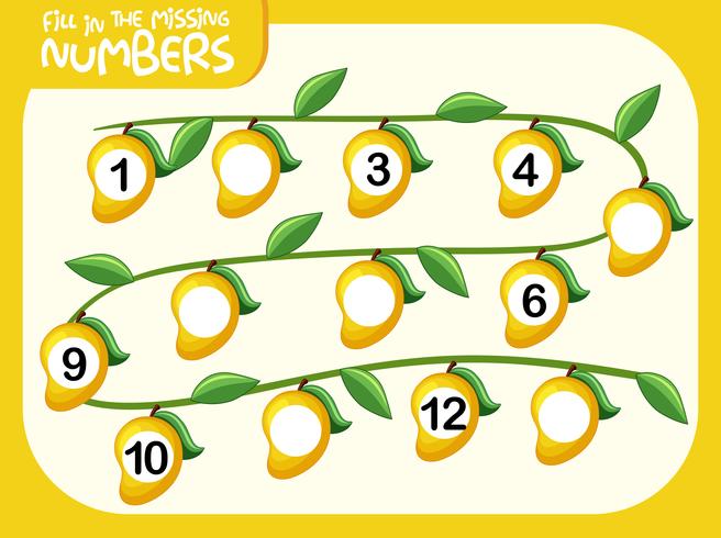 Math fill missing number worksheet 605203 Vector Art at Vecteezy Math fill missing number worksheet 605203 Vector Art at Vecteezy
