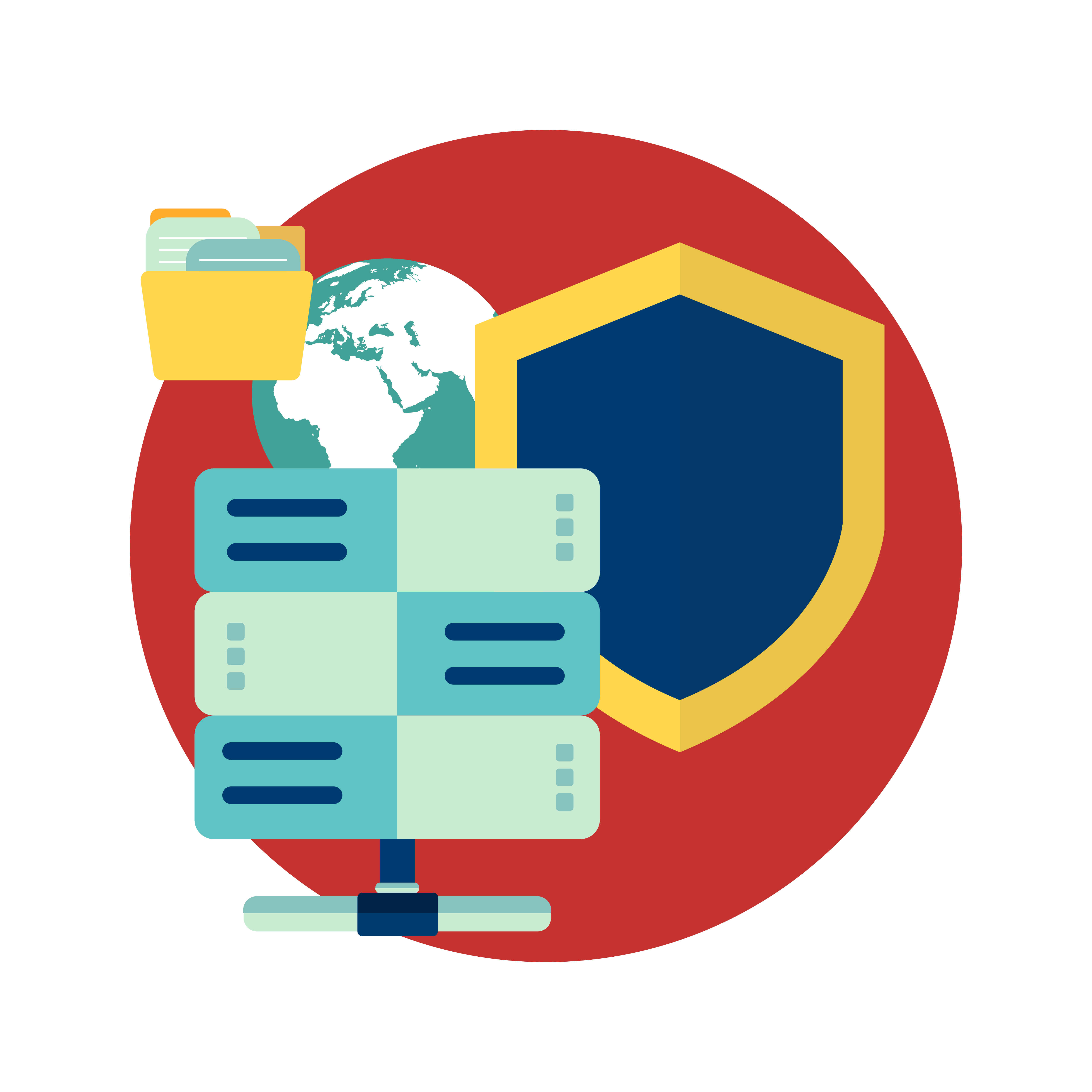 Online Security Data Protection Antivirus Software Cloud Computing