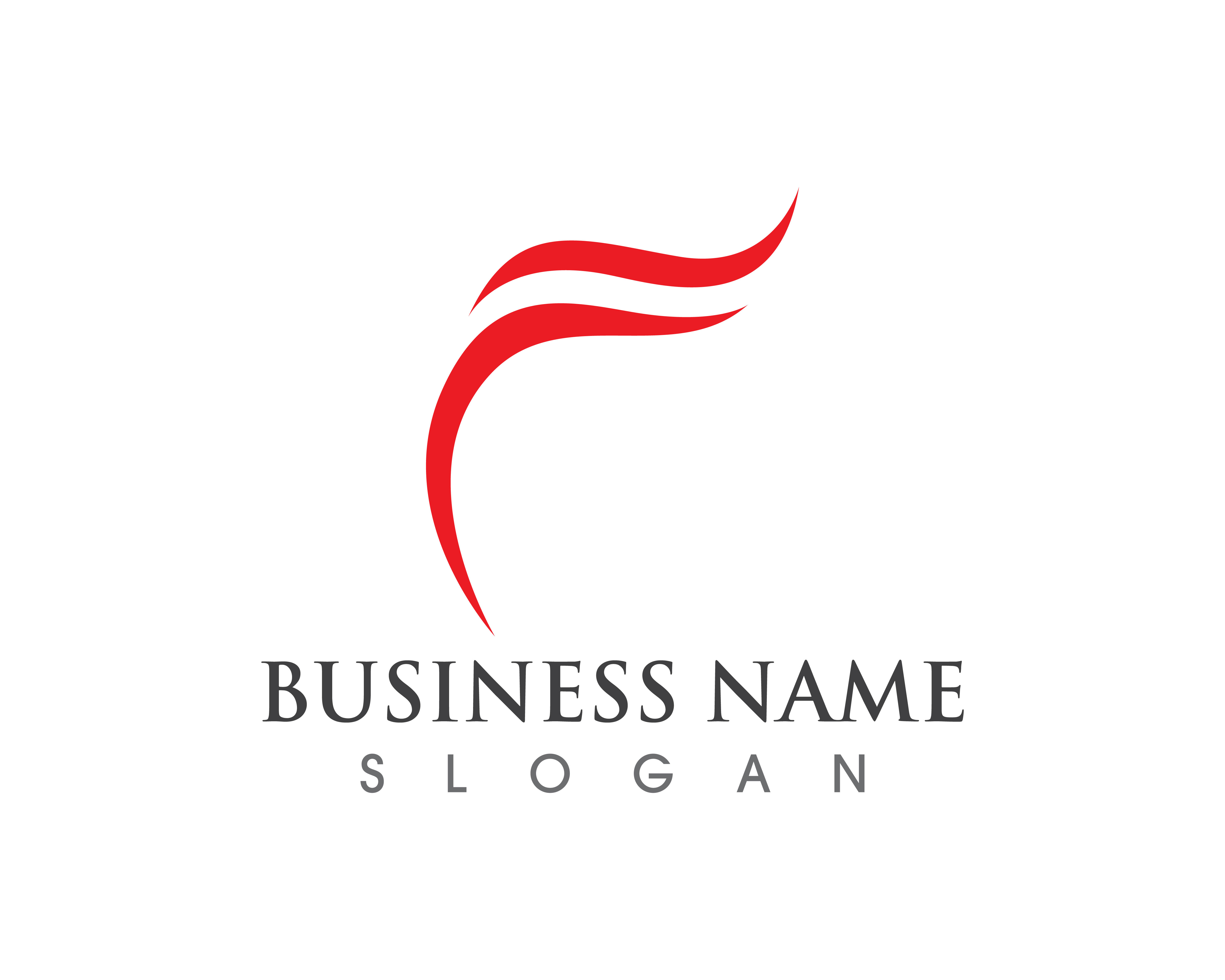 F letter logo and symbols template vector icons 615204 Vector Art at ...