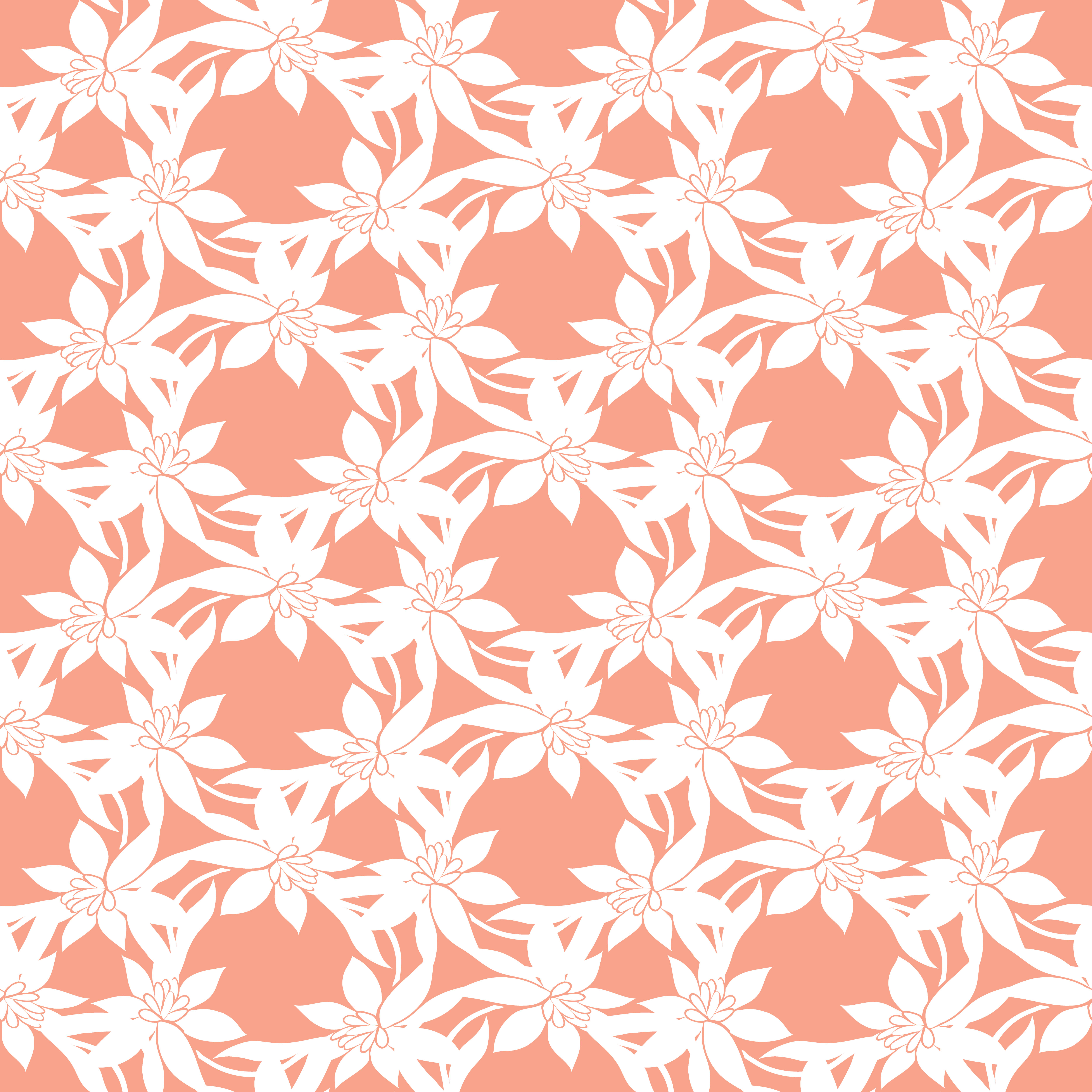 Seamless Colorful Vector Pattern With Spring Flowersfloral Patten