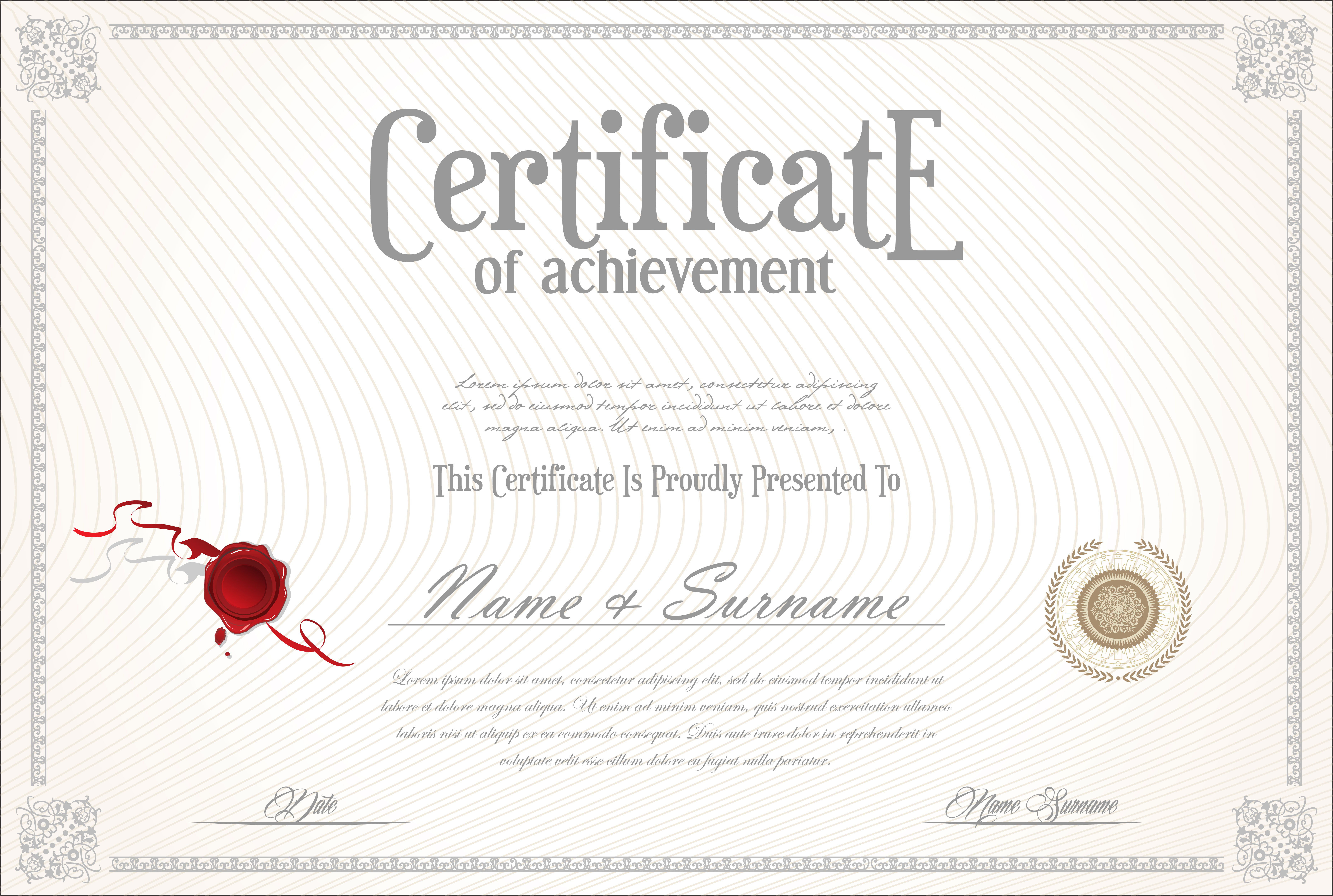 Certificate Or Diploma Retro Design Template Vector Illustration 618582 certificate-or-diploma-retro-design-template-vector-illustration-618582