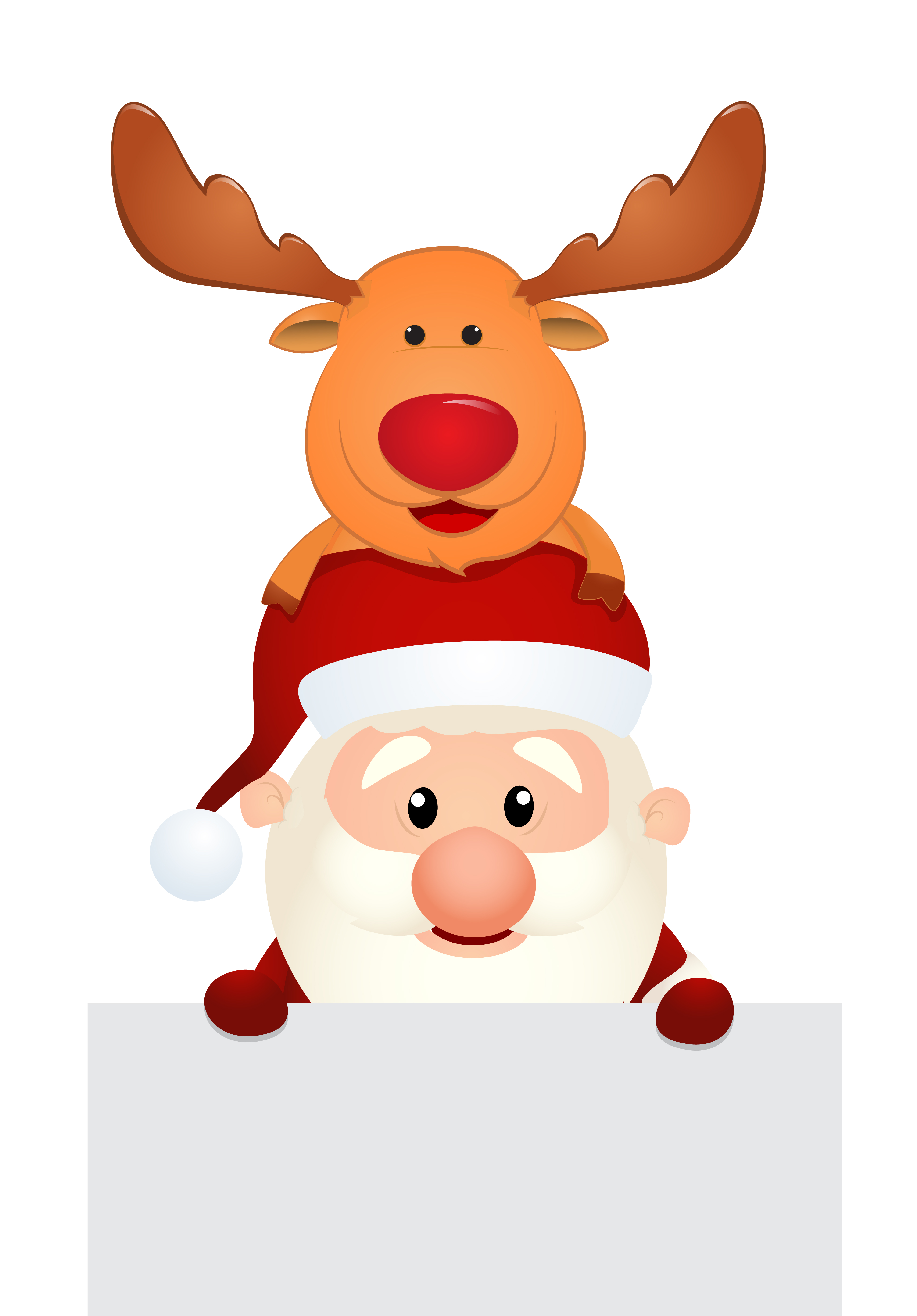 Santa Claus With Reindeer And Snowman 619428 Download Free Vectors