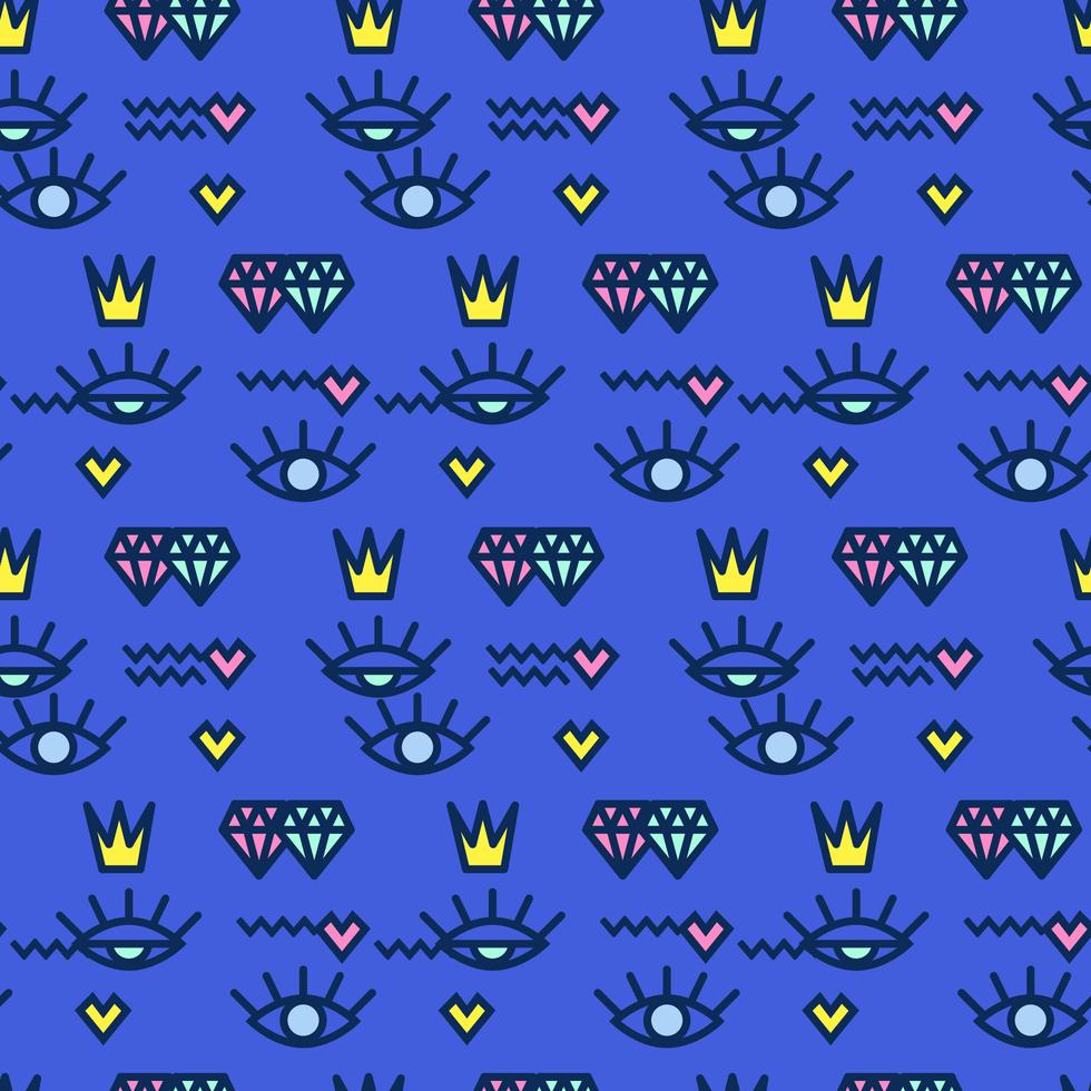 Eye Vector Pattern 621231 Vector Art at Vecteezy