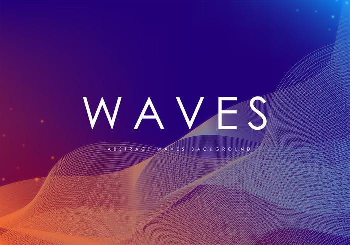 Abstract Waves Vector Design 621314 Vector Art at Vecteezy