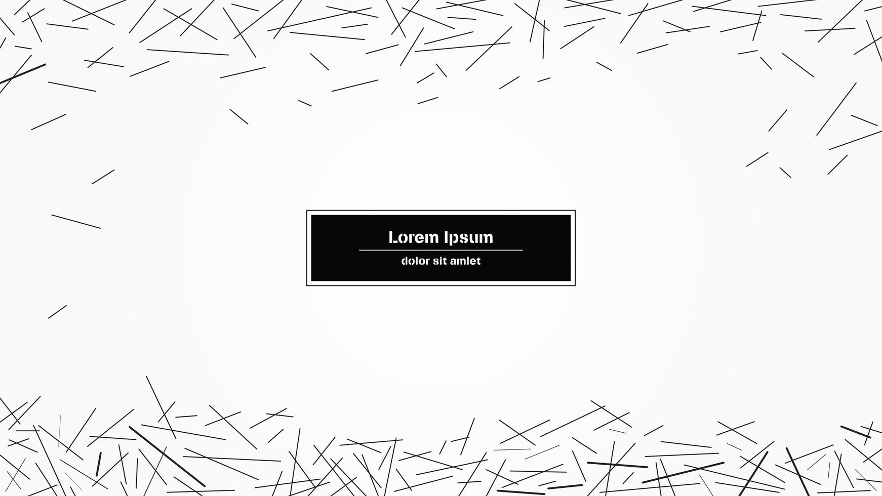 Minimal Abstract Background Random Chaotic Lines Abstract Geometric