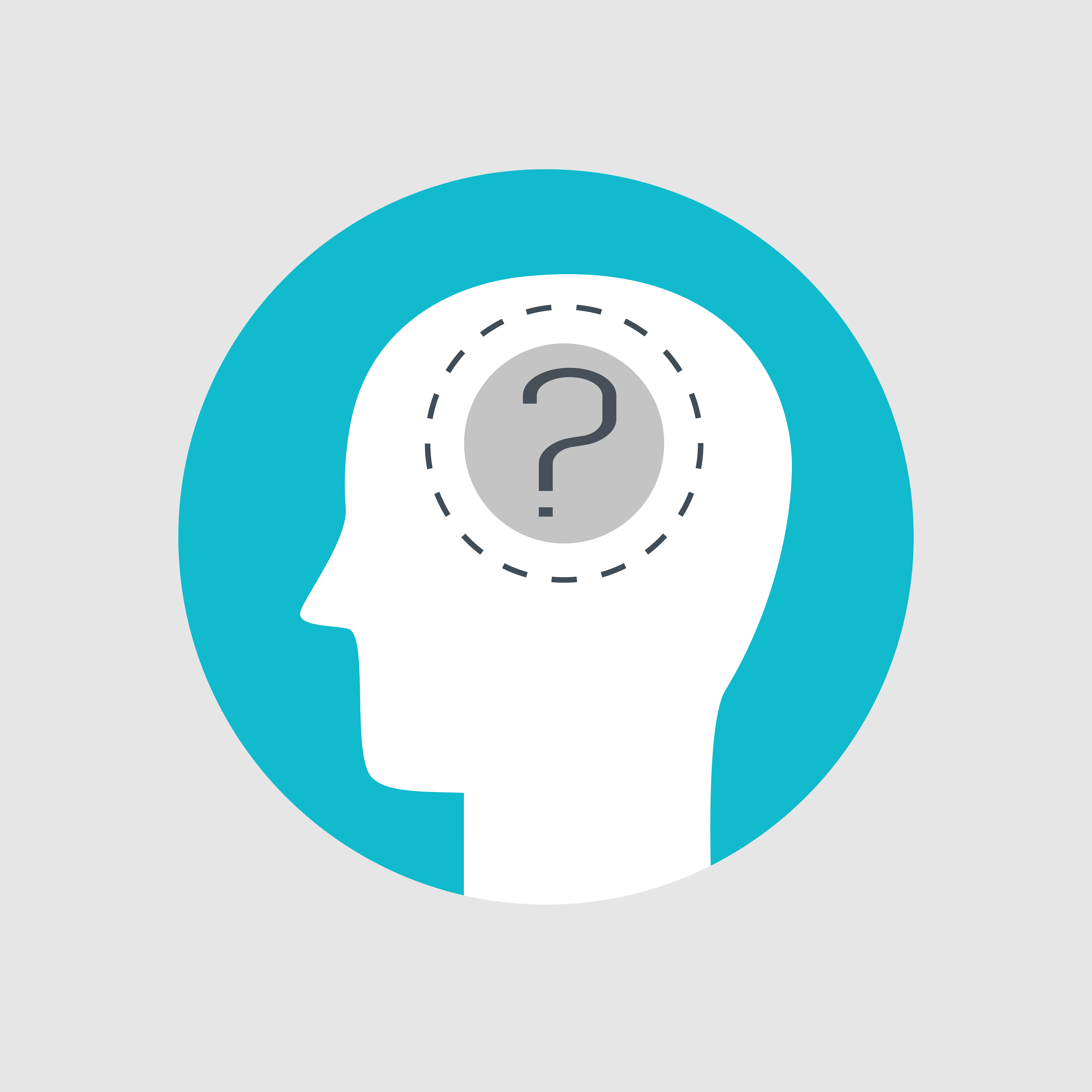 Question Mark Head Logo