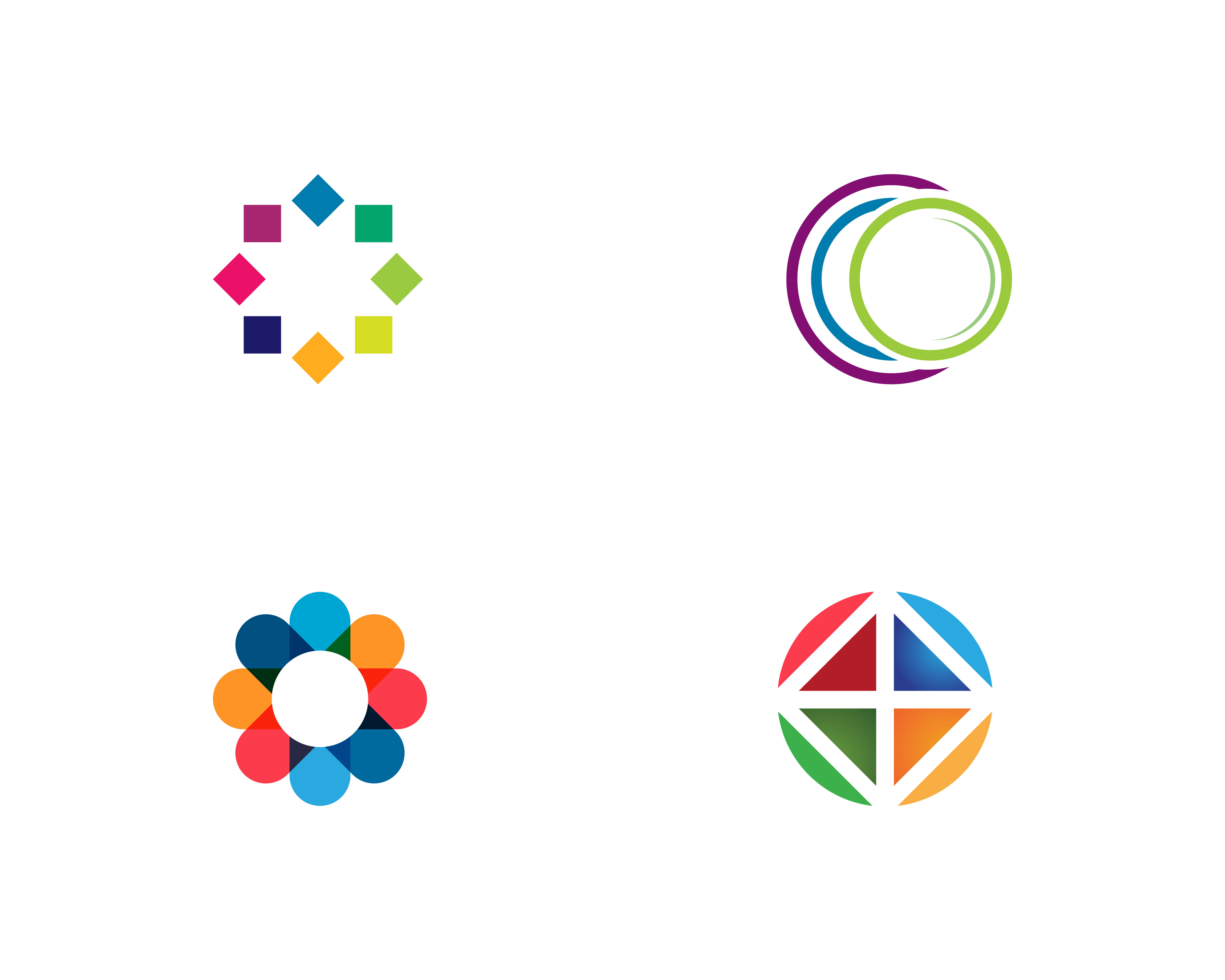 Circle logo vector templates 626800 Vector Art at Vecteezy