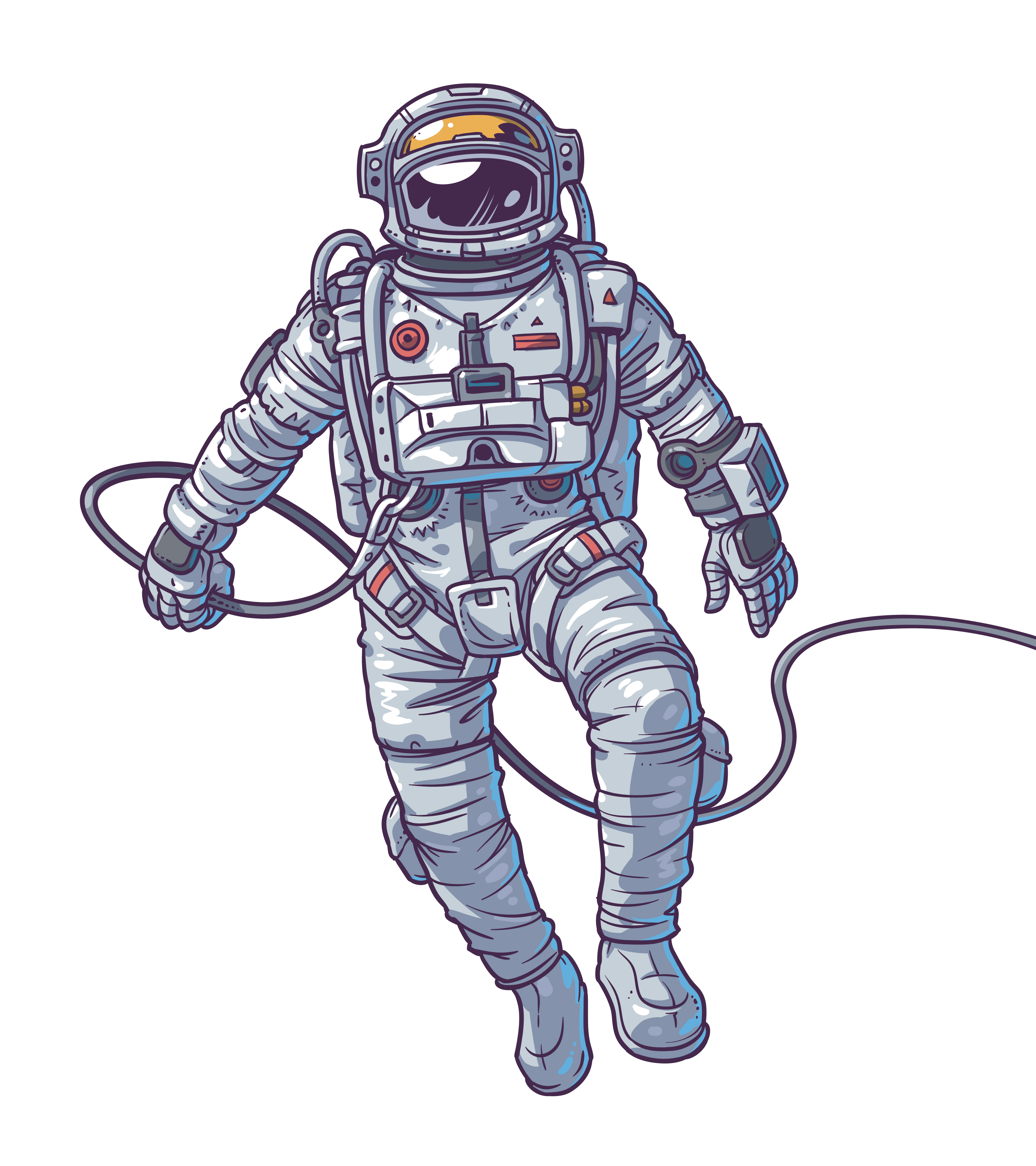 Vector illustration cosmonaut, - Download Free Vectors, Clipart ... Vector illustration cosmonaut, - Download Free Vectors, Clipart ...