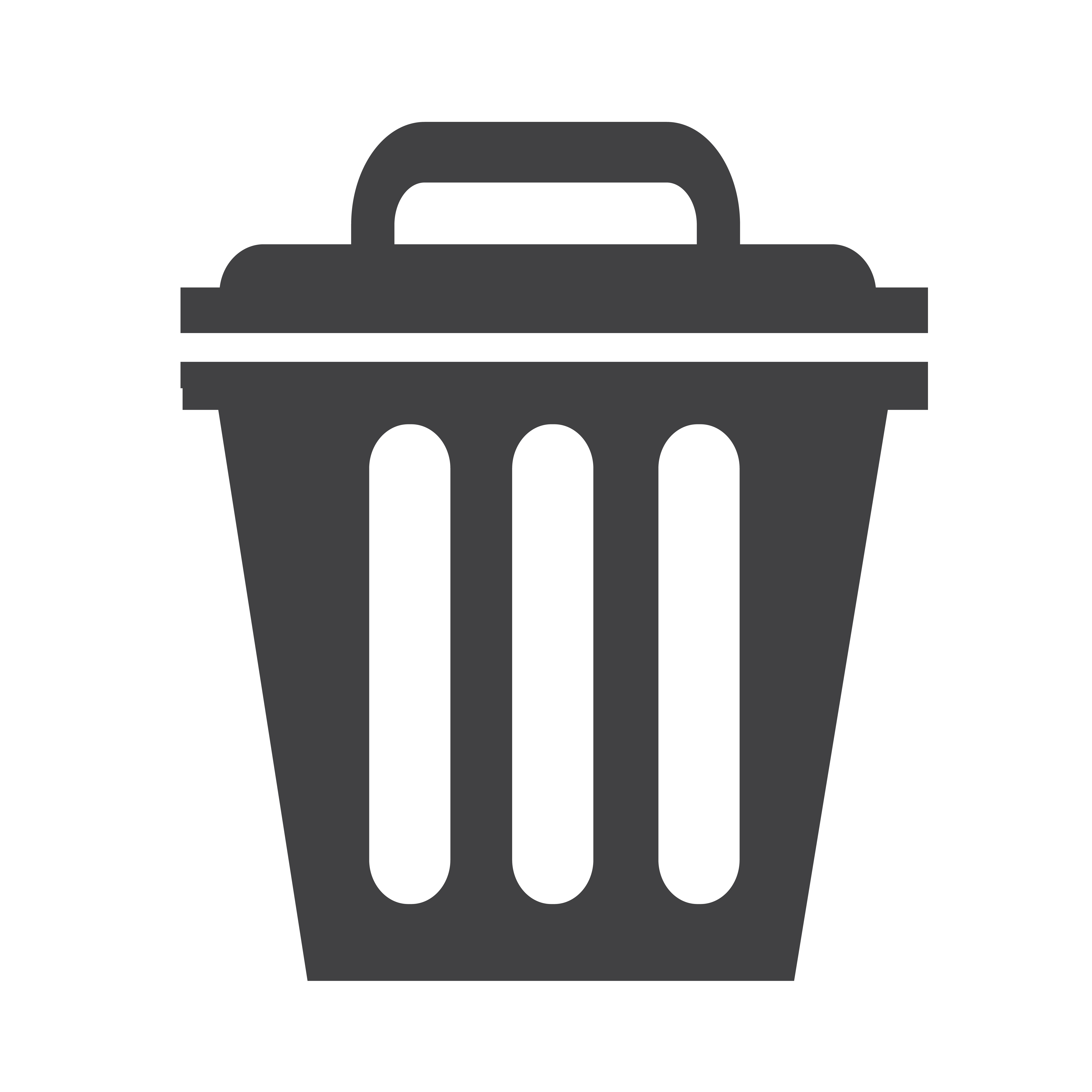 Bote De Basura Icono Símbolo Ilustración 630530 Vector En Vecteezy