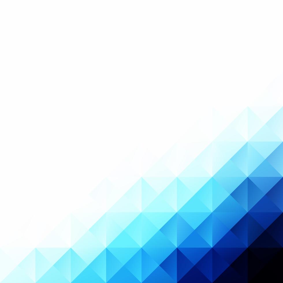 Blue Grid Mosaic Background, Creative Design Templates 631368 Vector ...