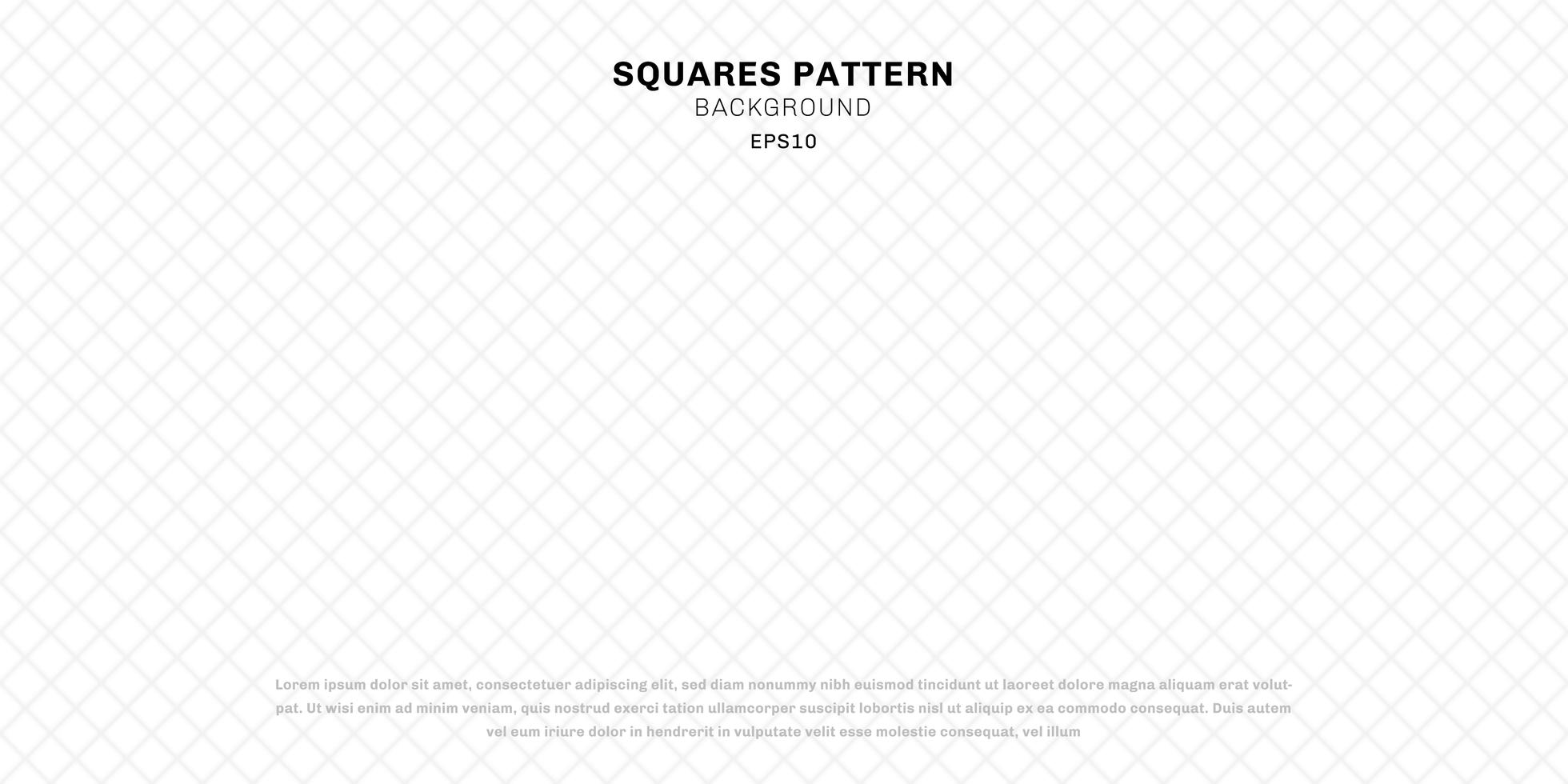 Abstract geometric white seamless squares pattern background and ...