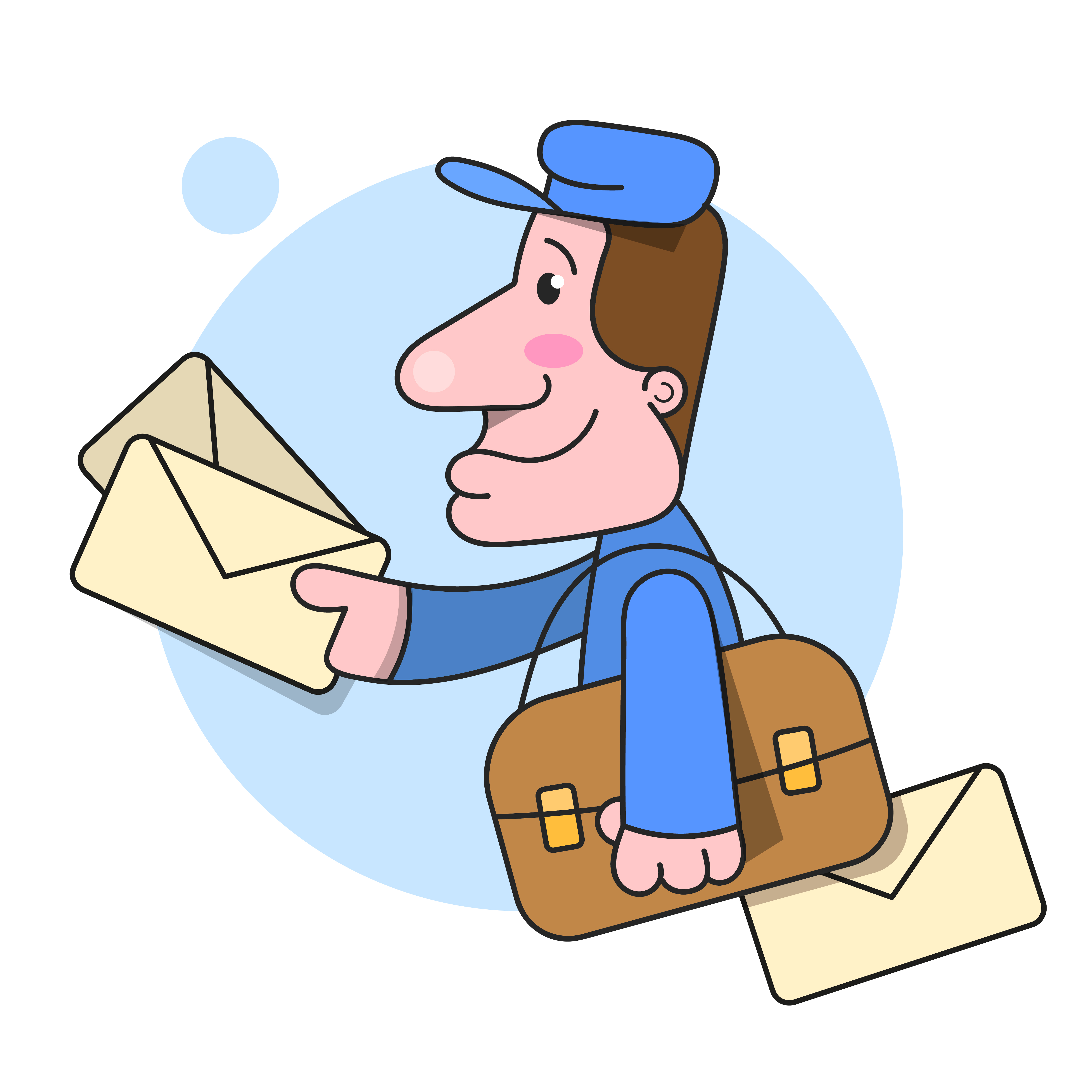 Postman Cartoon Postman Cartoon