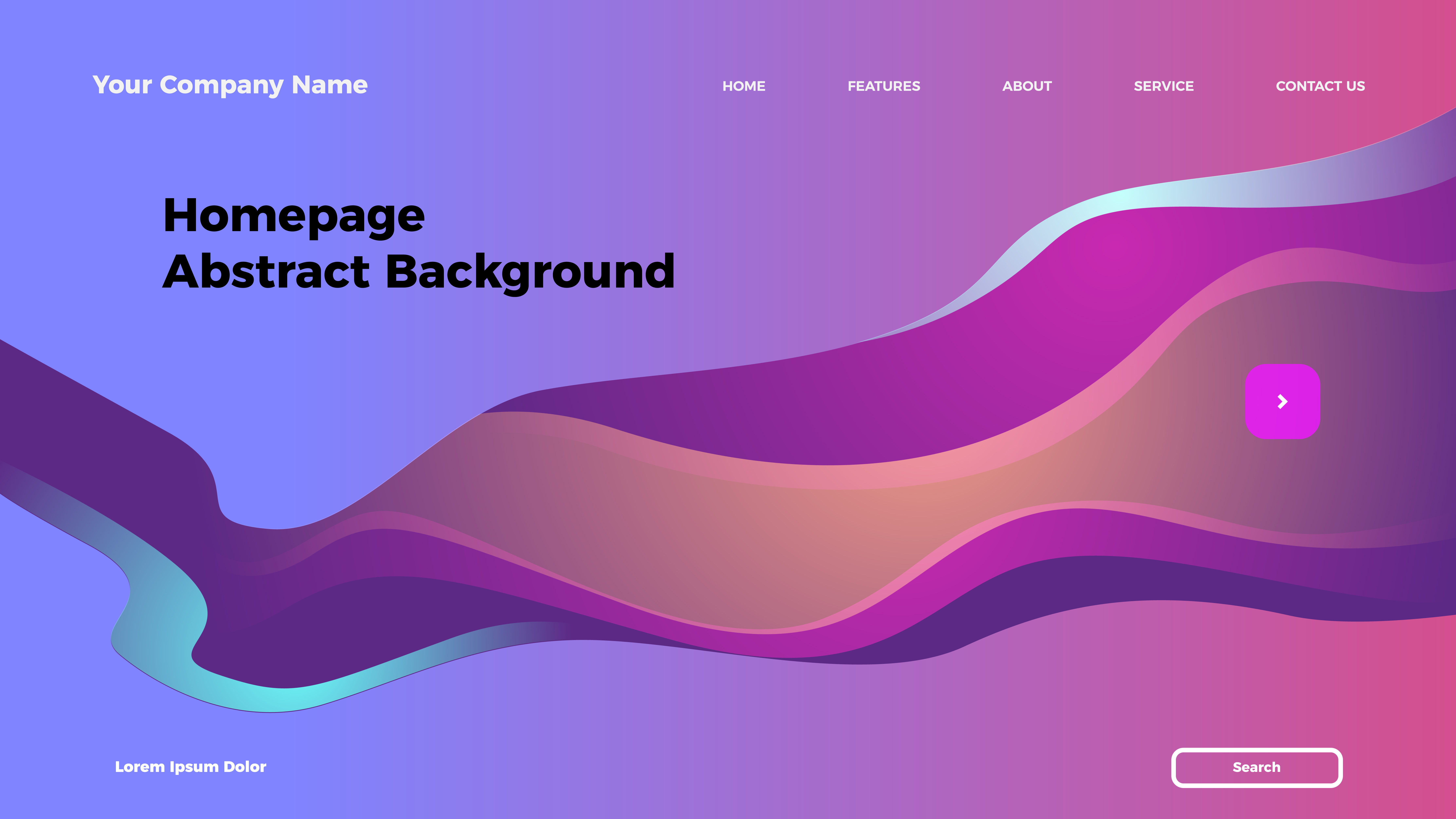 homepage abstract background. Gradient landing page template 634341 ...