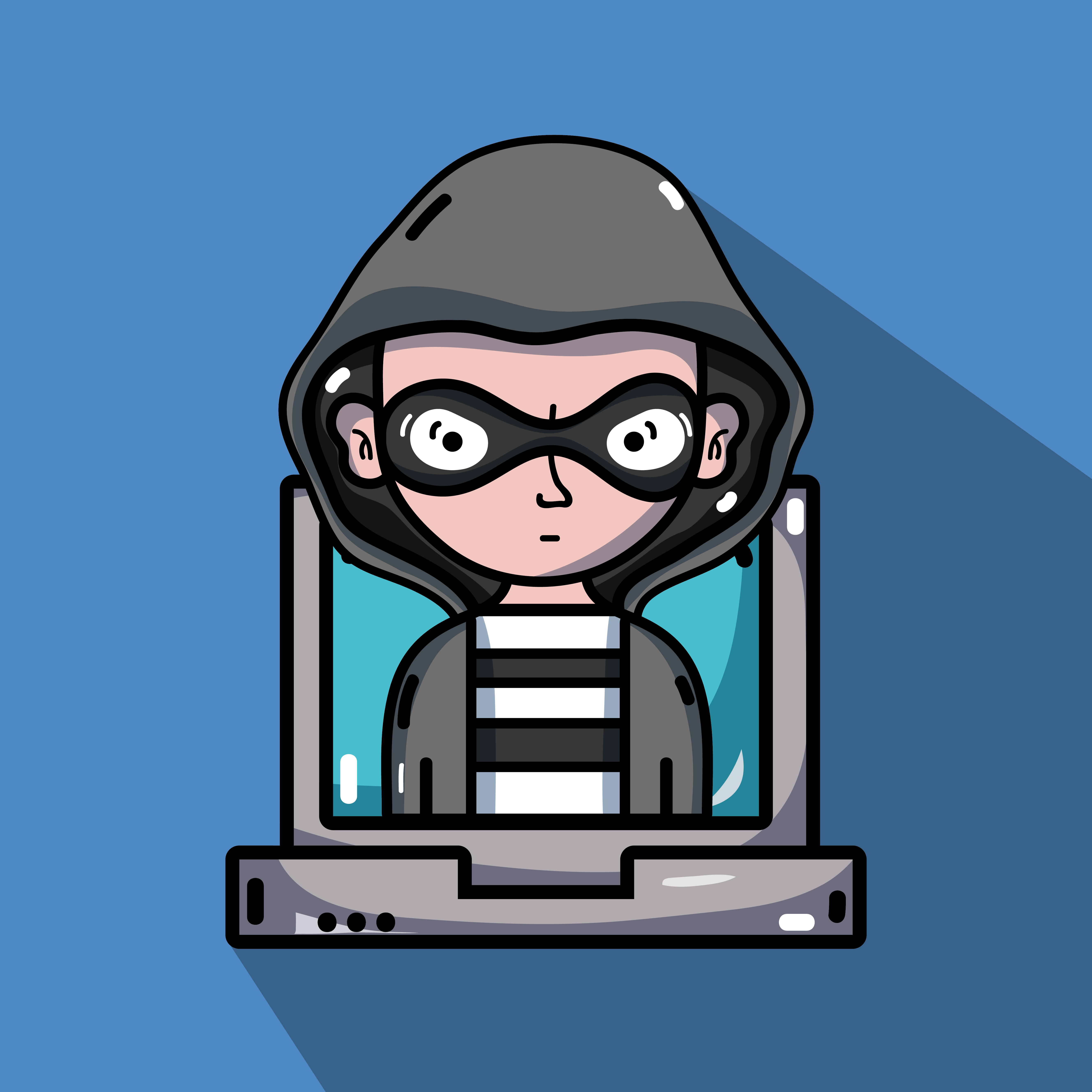 Person Hacker To Programmer Virus In The System 636332 Vector Art At Vecteezy