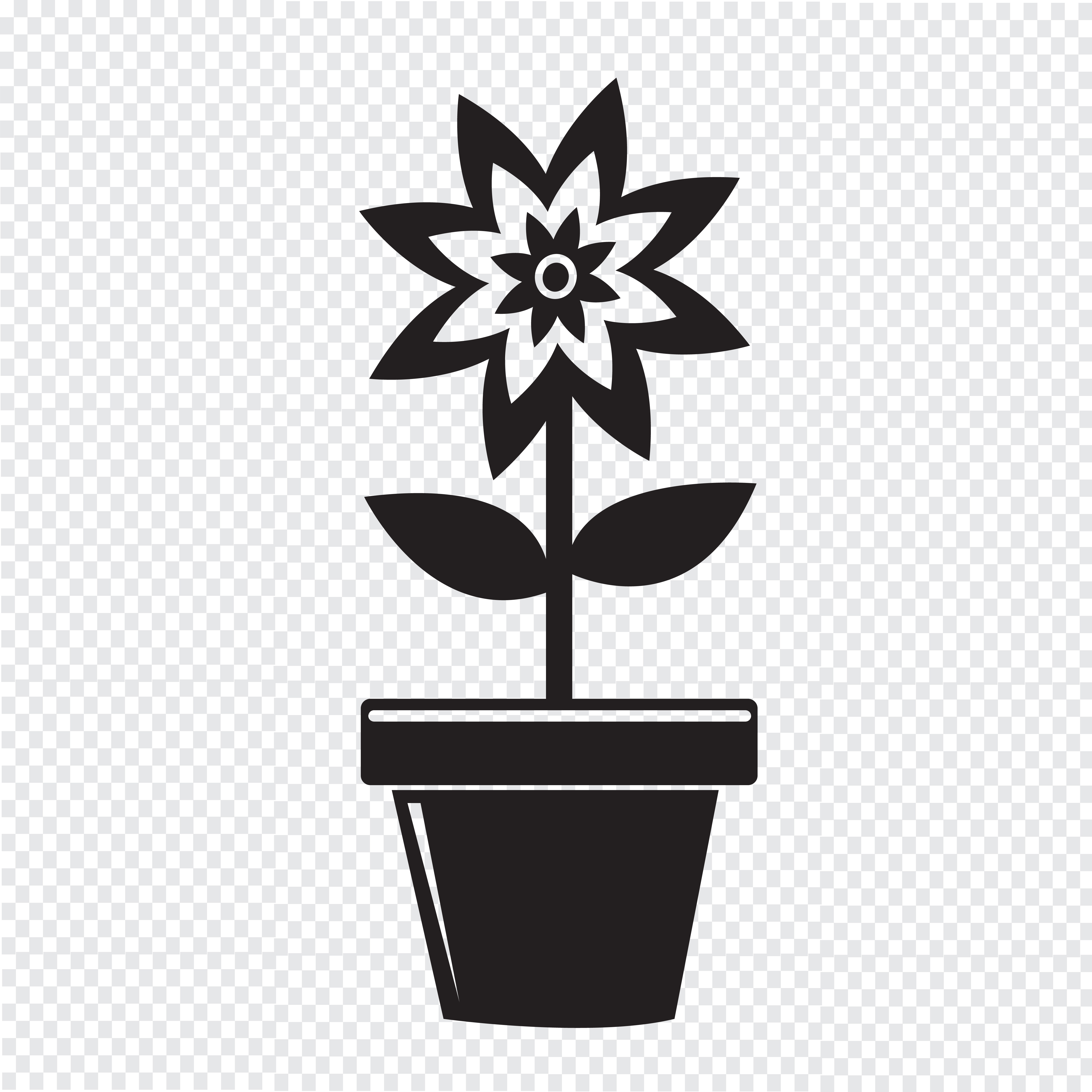 Flower Pot Icon 638583 Vector Art at Vecteezy Flower Pot Icon 638583 Vector Art at Vecteezy