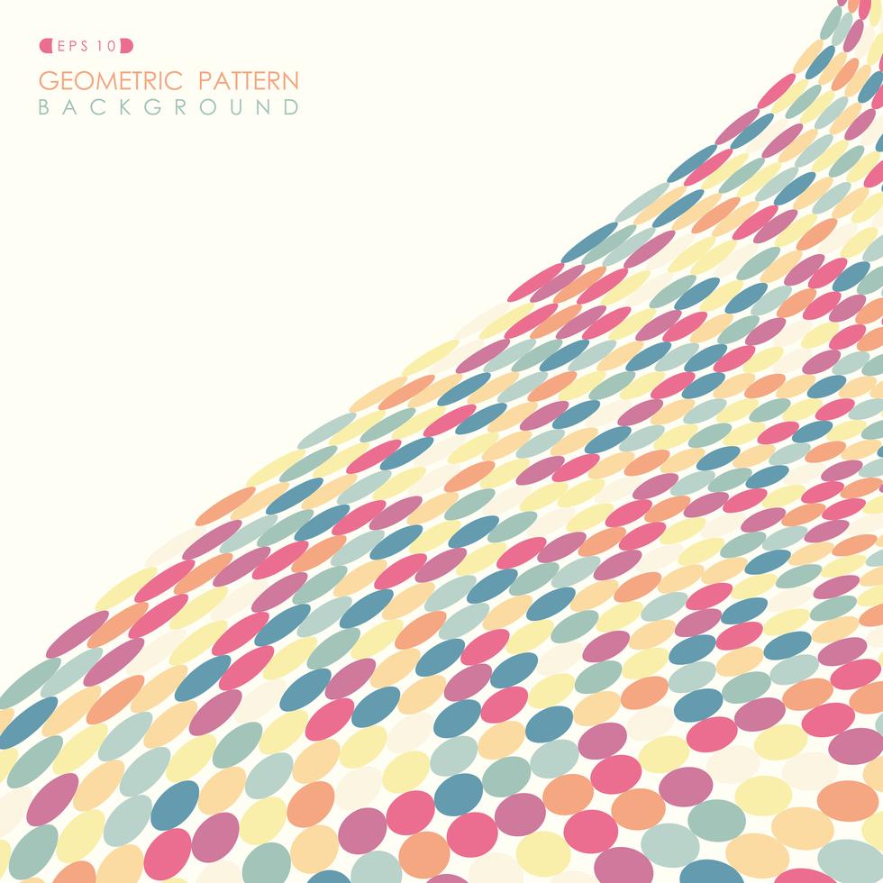 Abstract Mesh Style Of Colorful Round Cube Pattern Background 641352