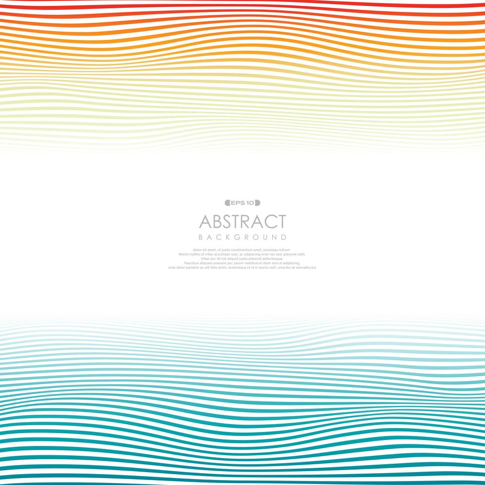 Abstract Of Nature Summer Colorful Stripe Line 642358 Vector Art At Vecteezy