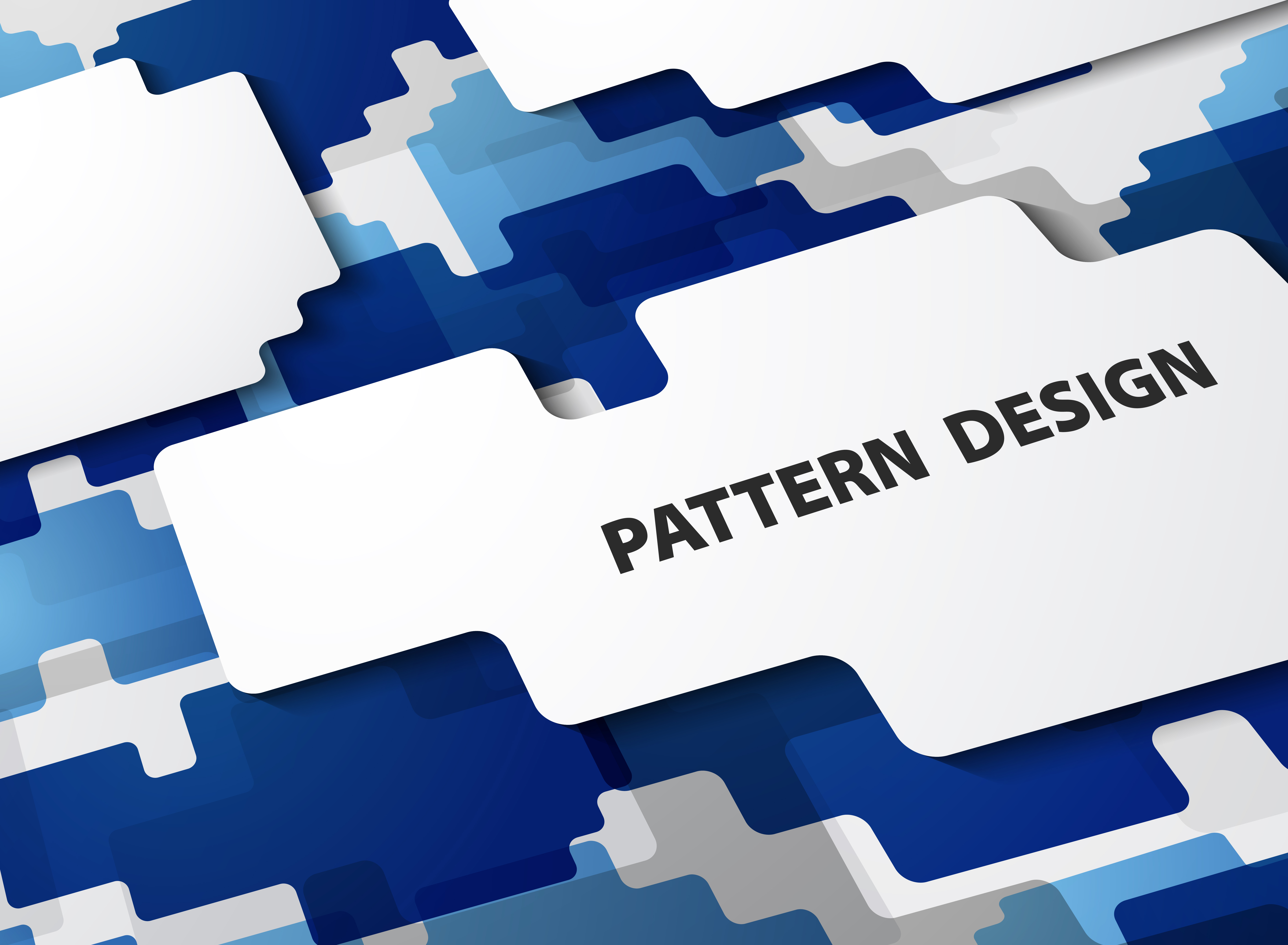 Abstract modern pattern of gradient blue background. 642611 Vector Art ...