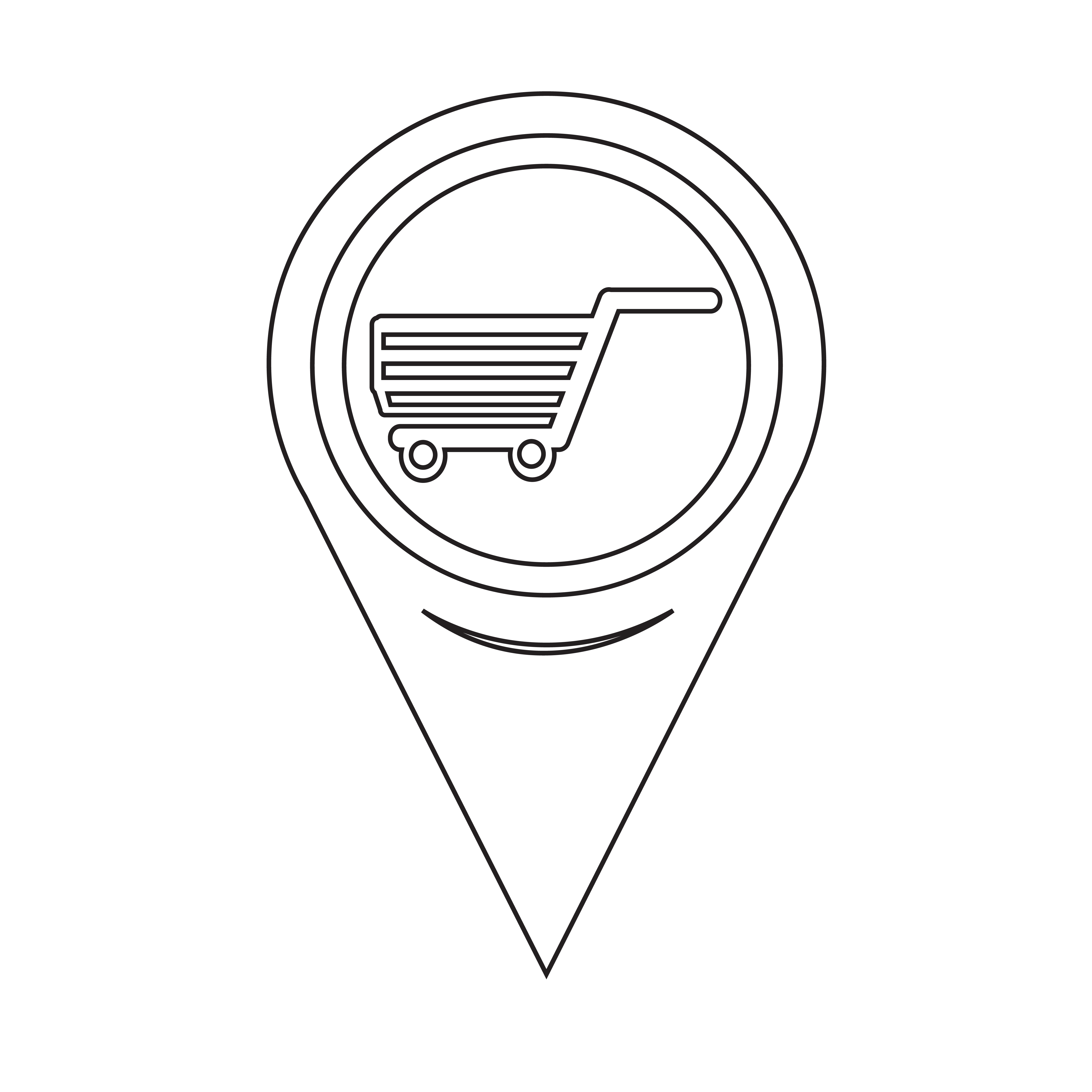 Map Pointer Shopping Cart Icon 643506 Vector Art at Vecteezy Map Pointer Shopping Cart Icon 643506 Vector Art at Vecteezy