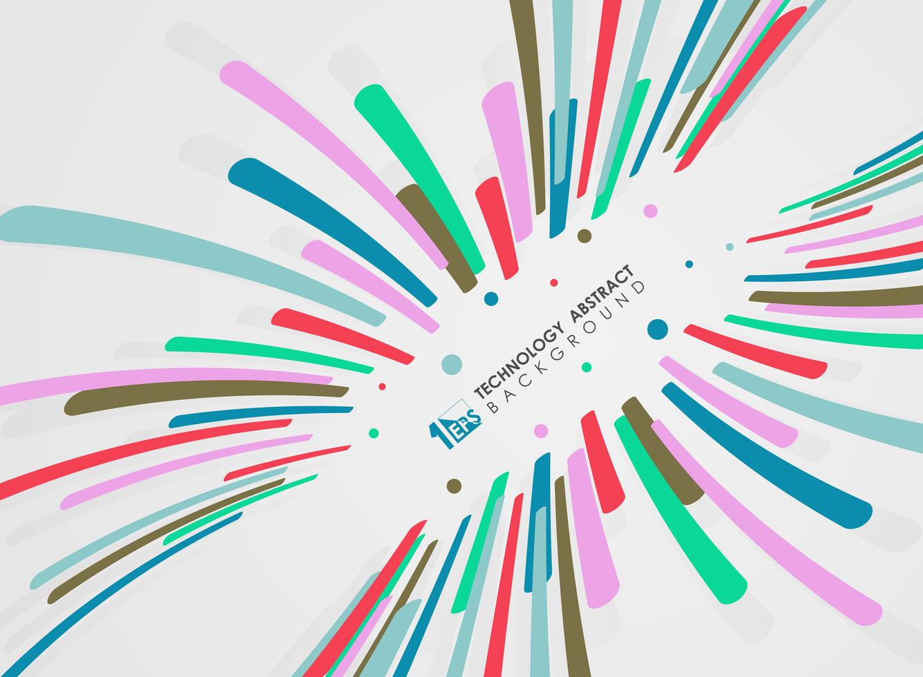 Abstract Stripe Lines Pattern Of Colorful Motion Design 643882 Vector Art At Vecteezy