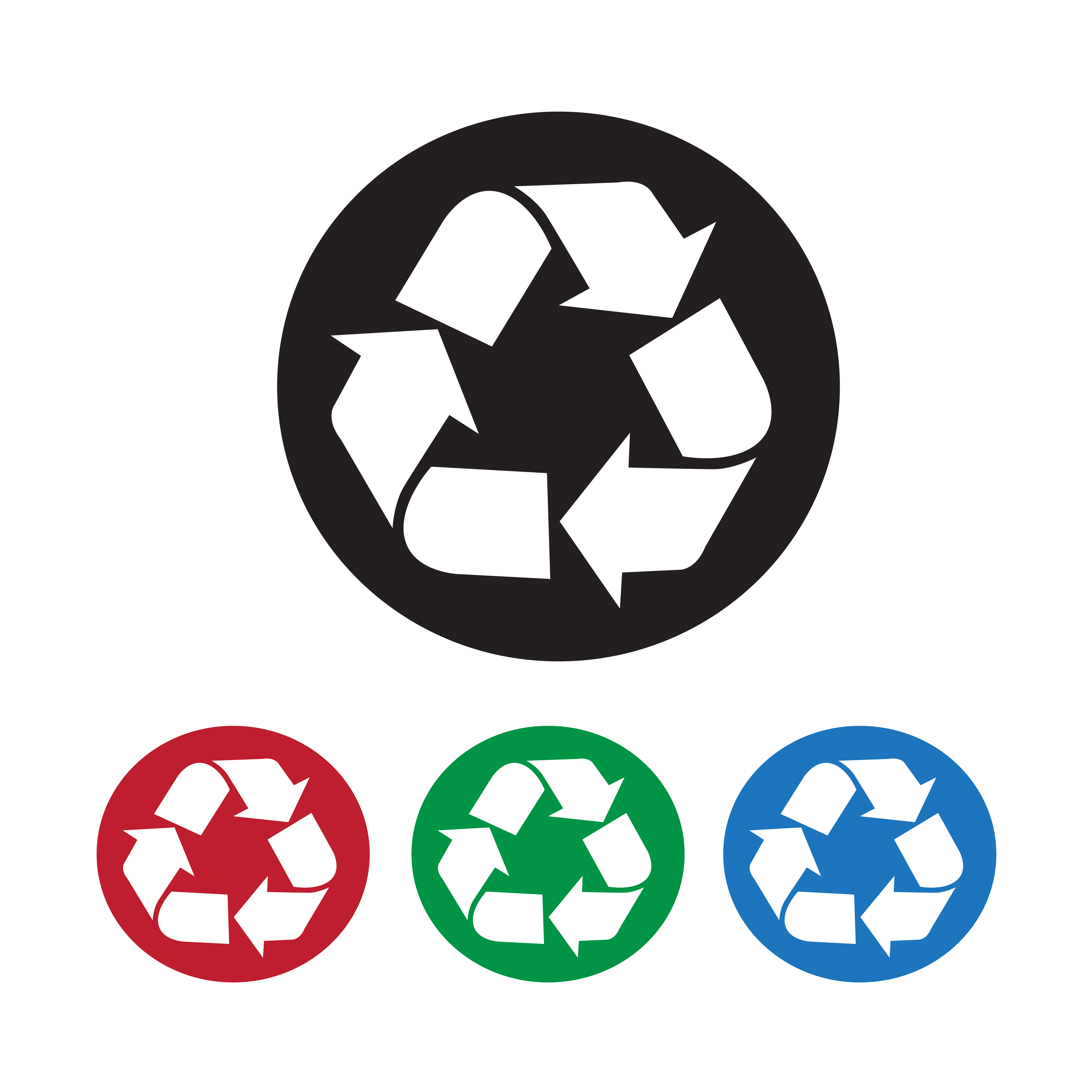Símbolo De Signo De Reciclaje Signo 644049 Vector En Vecteezy