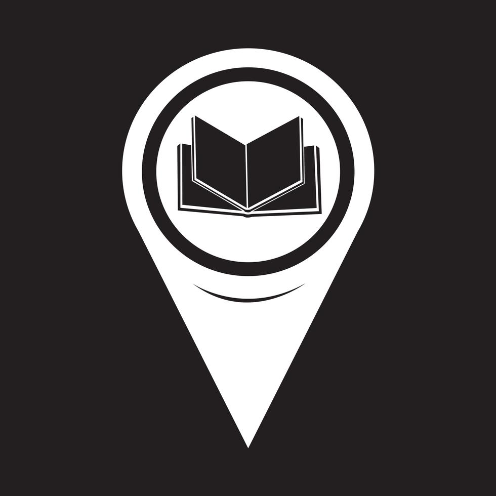 Map Pointer Book Icon 644254 Vector Art at Vecteezy