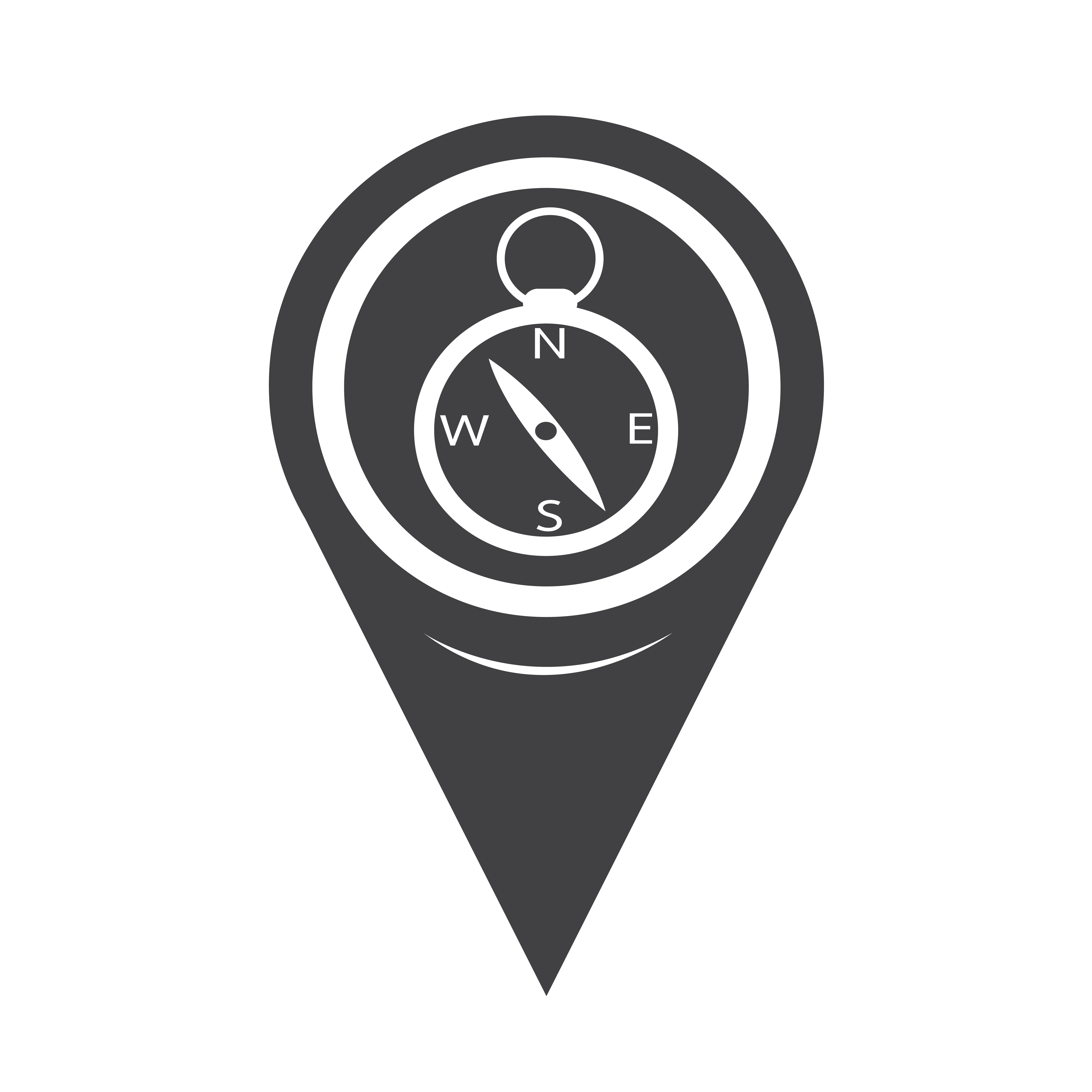 Map Pointer Compass Icon 644639 Vector Art at Vecteezy