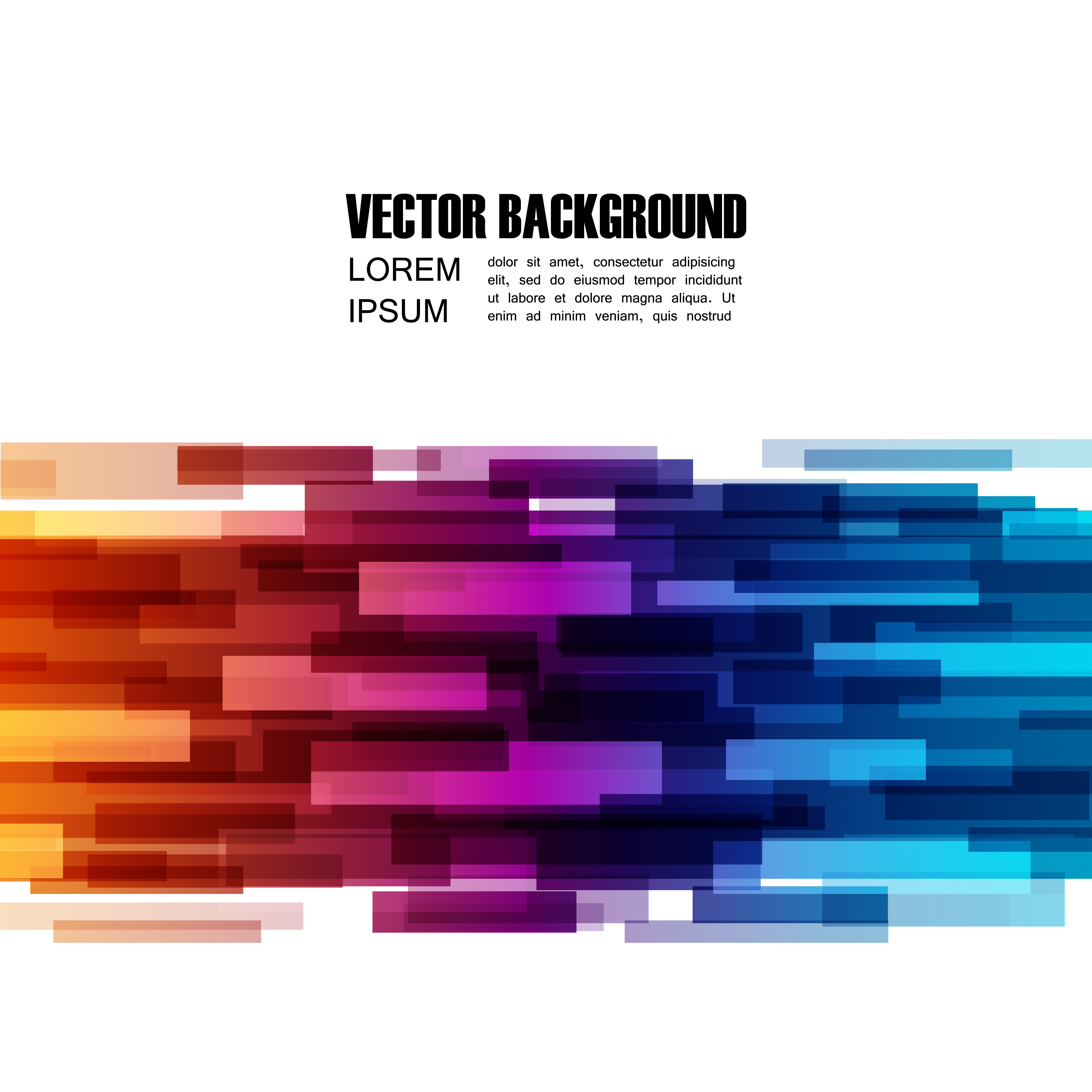 Abstract Color Vector Graphic