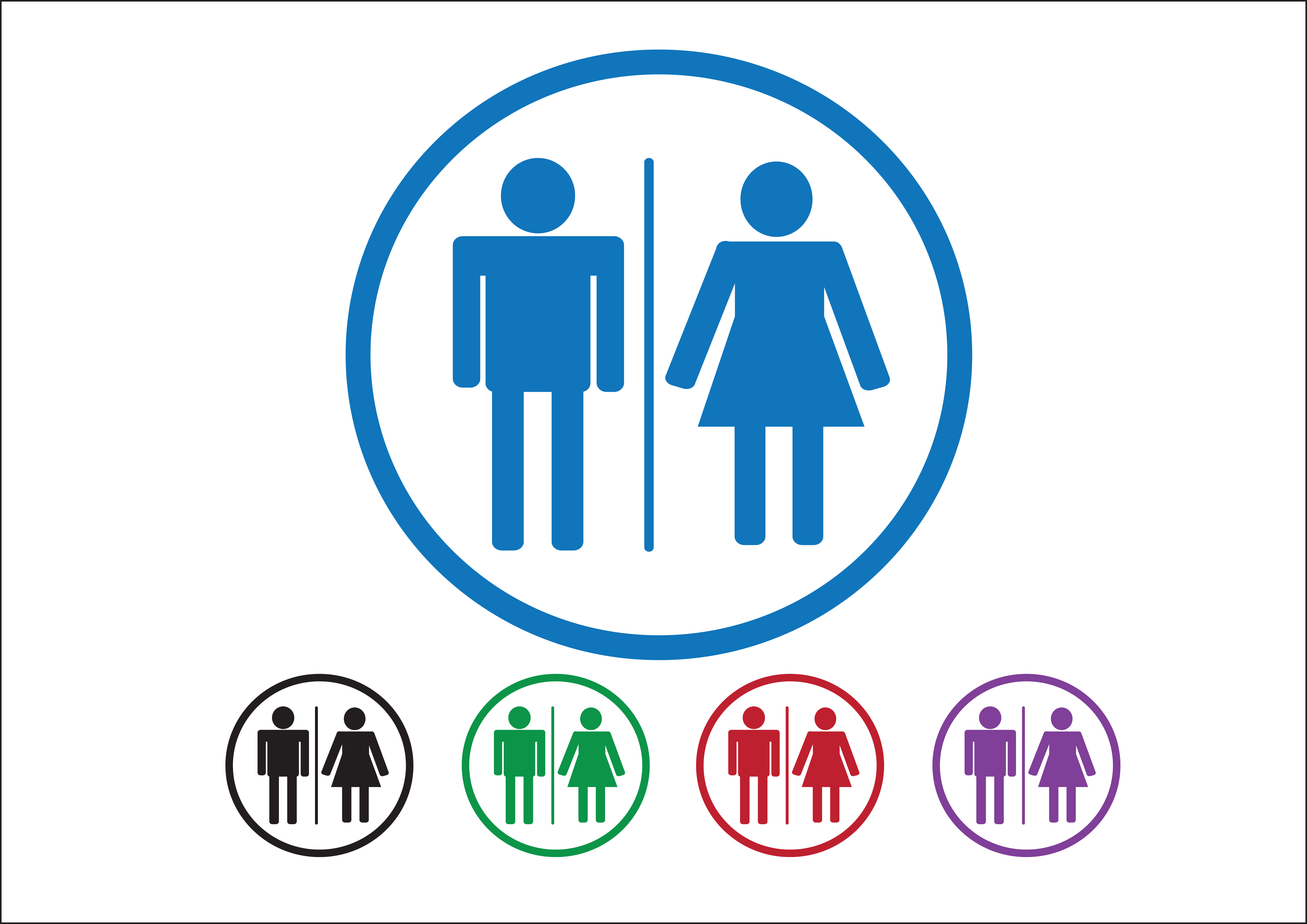 Pictogram Man Woman Sign icons, toilet sign or restroom icon 646997 ... Pictogram Man Woman Sign icons, toilet sign or restroom icon 646997 ...