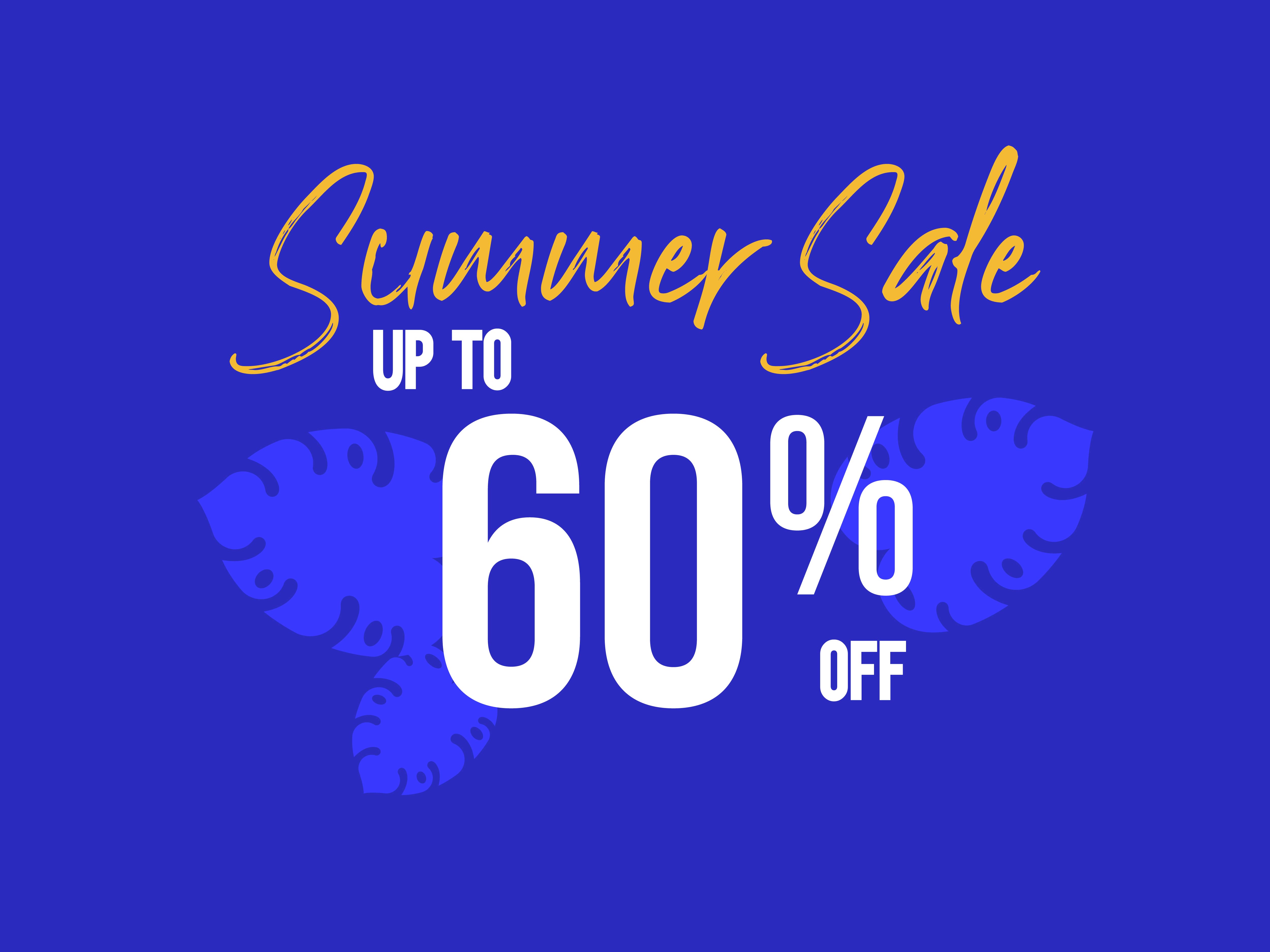 Summer Sale Up To 60 Percent Off Poster 647374 Vector Art At Vecteezy summer-sale-up-to-60-percent-off-poster-647374-vector-art-at-vecteezy