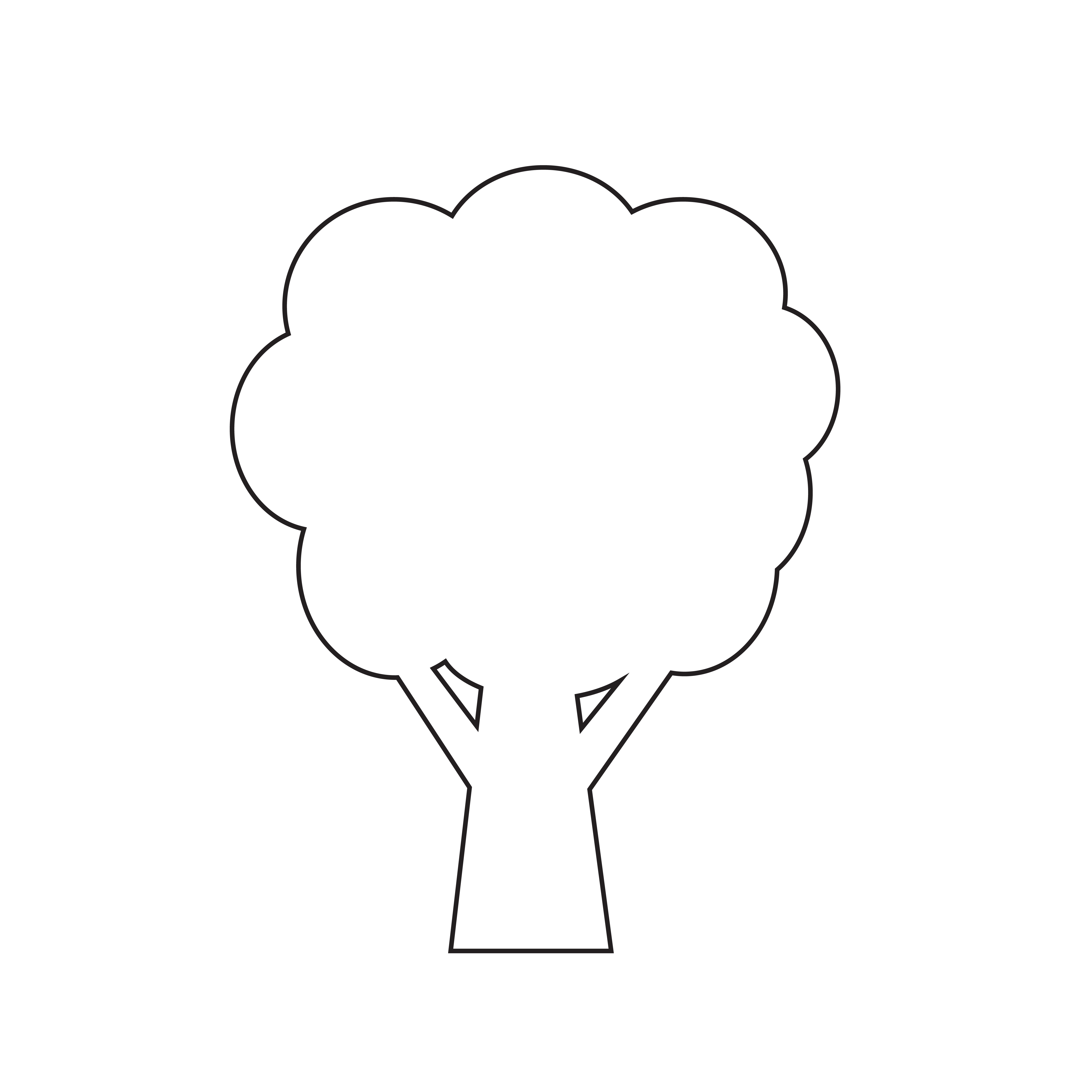 tree icon symbol sign 648532 Vector Art at Vecteezy