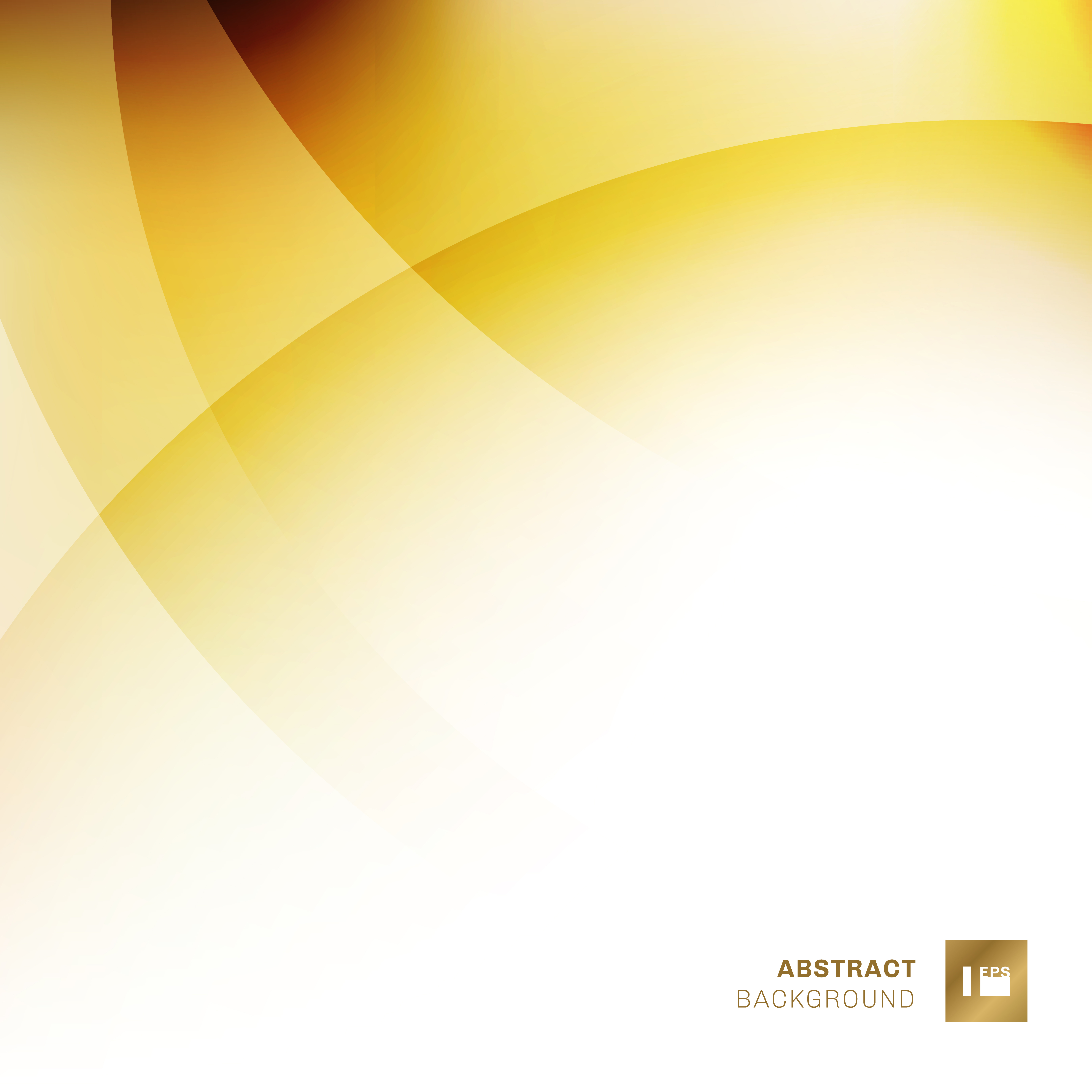 Abstract Yellow Gradients Color Overlapping Circles Background 650141