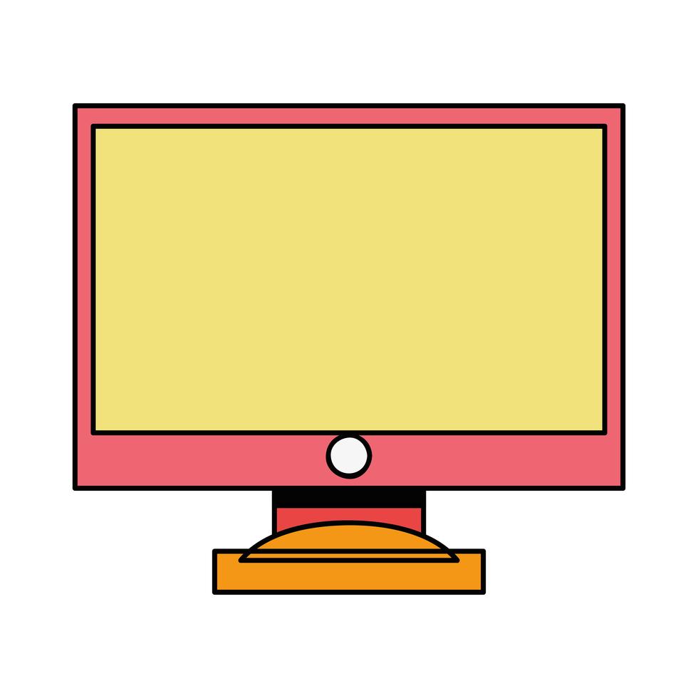 color computer screen electronic technology 651259 Vector Art at Vecteezy