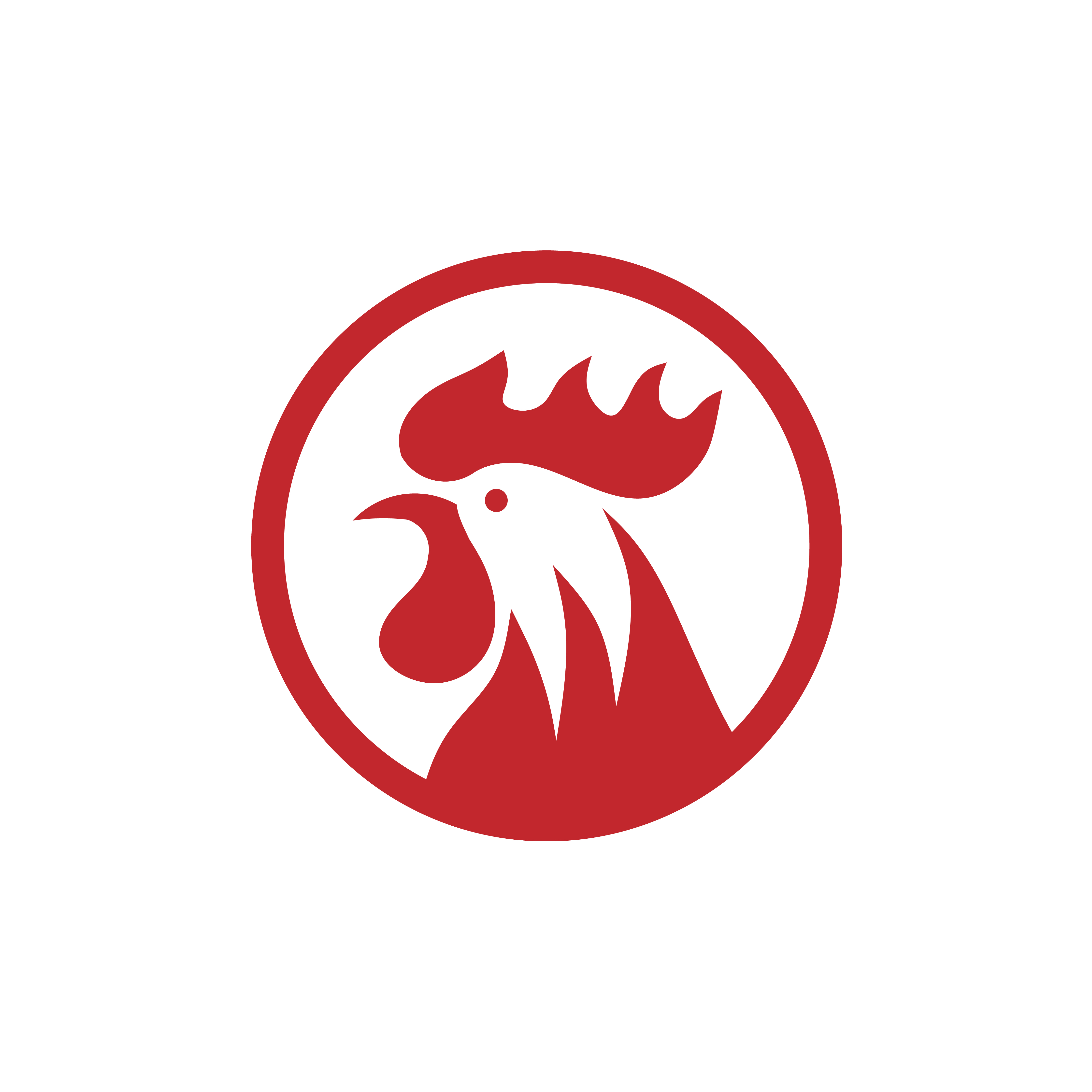 Chicken Head Logo Chicken Head Logo