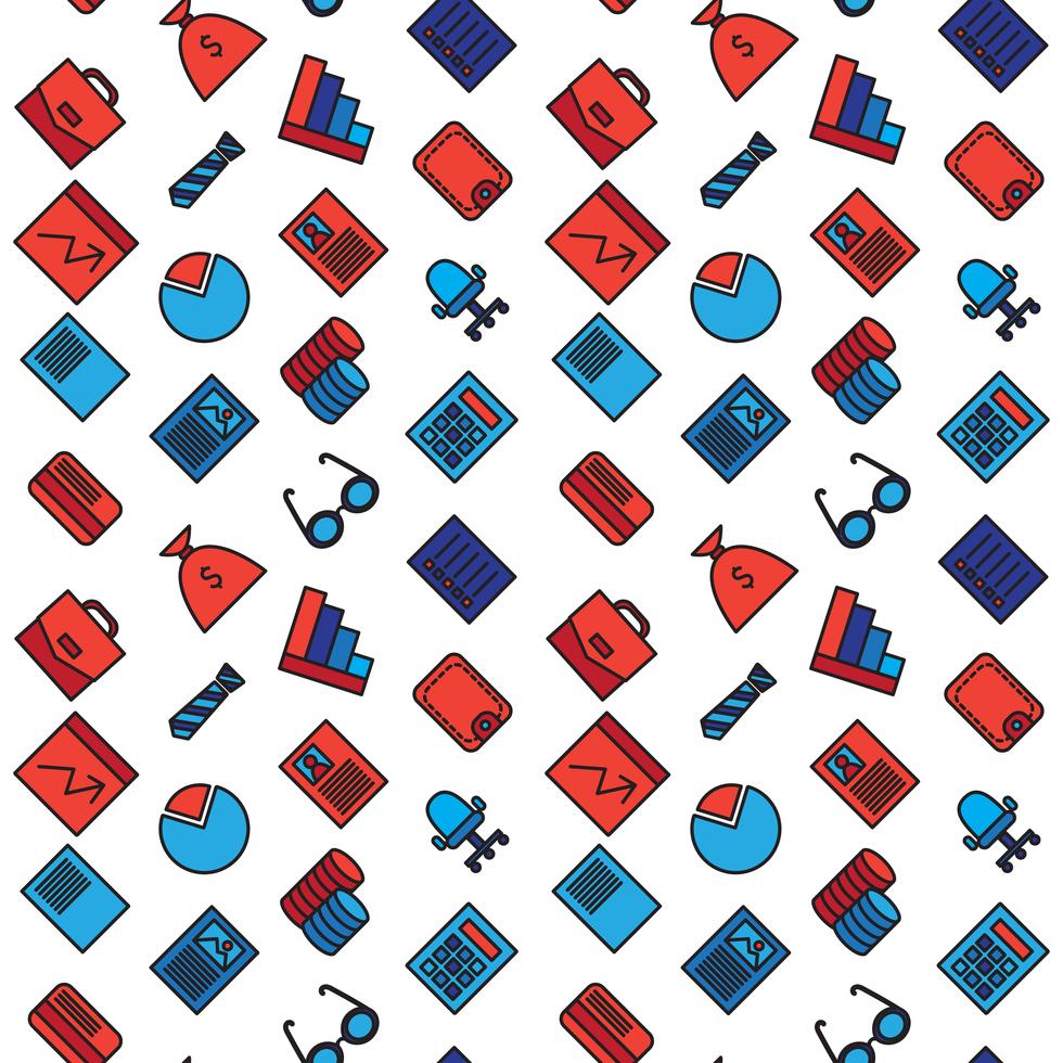 Business icons seamless pattern 656508 Vector Art at Vecteezy
