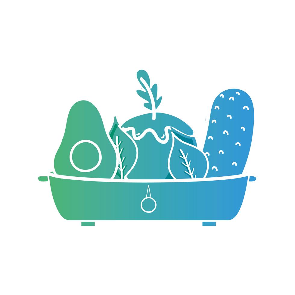 line organic food vegetable nutritions 658082 Vector Art at Vecteezy