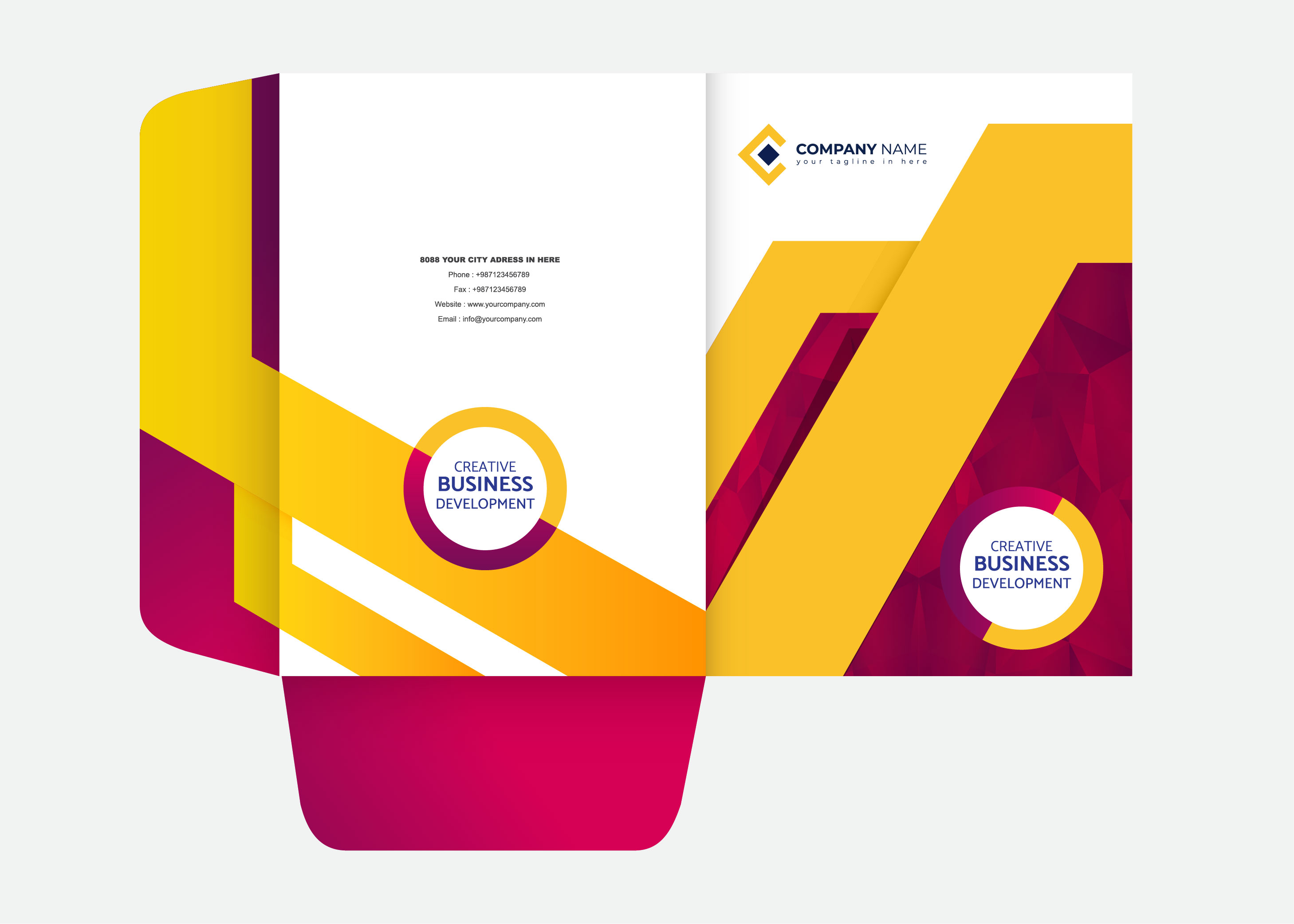 Abstract Folder Presentation Template 663536 Vector Art at Vecteezy Abstract Folder Presentation Template 663536 Vector Art at Vecteezy