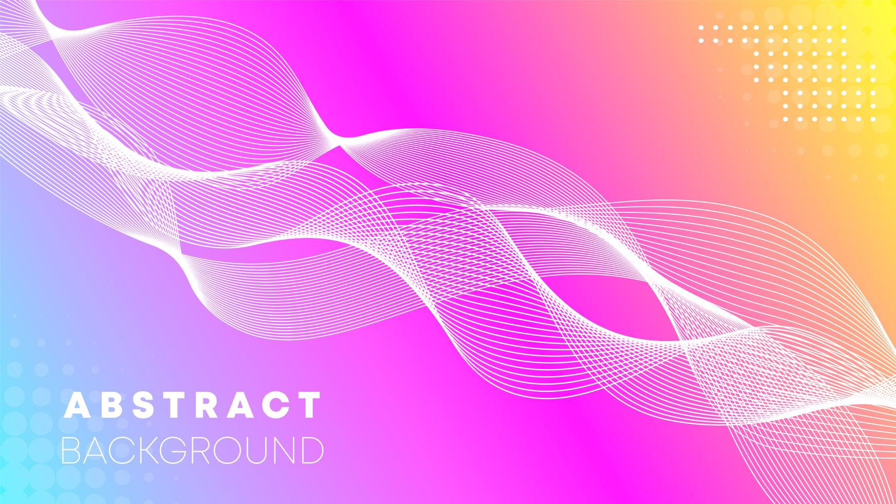 Pink wave abstract background 664406 Vector Art at Vecteezy