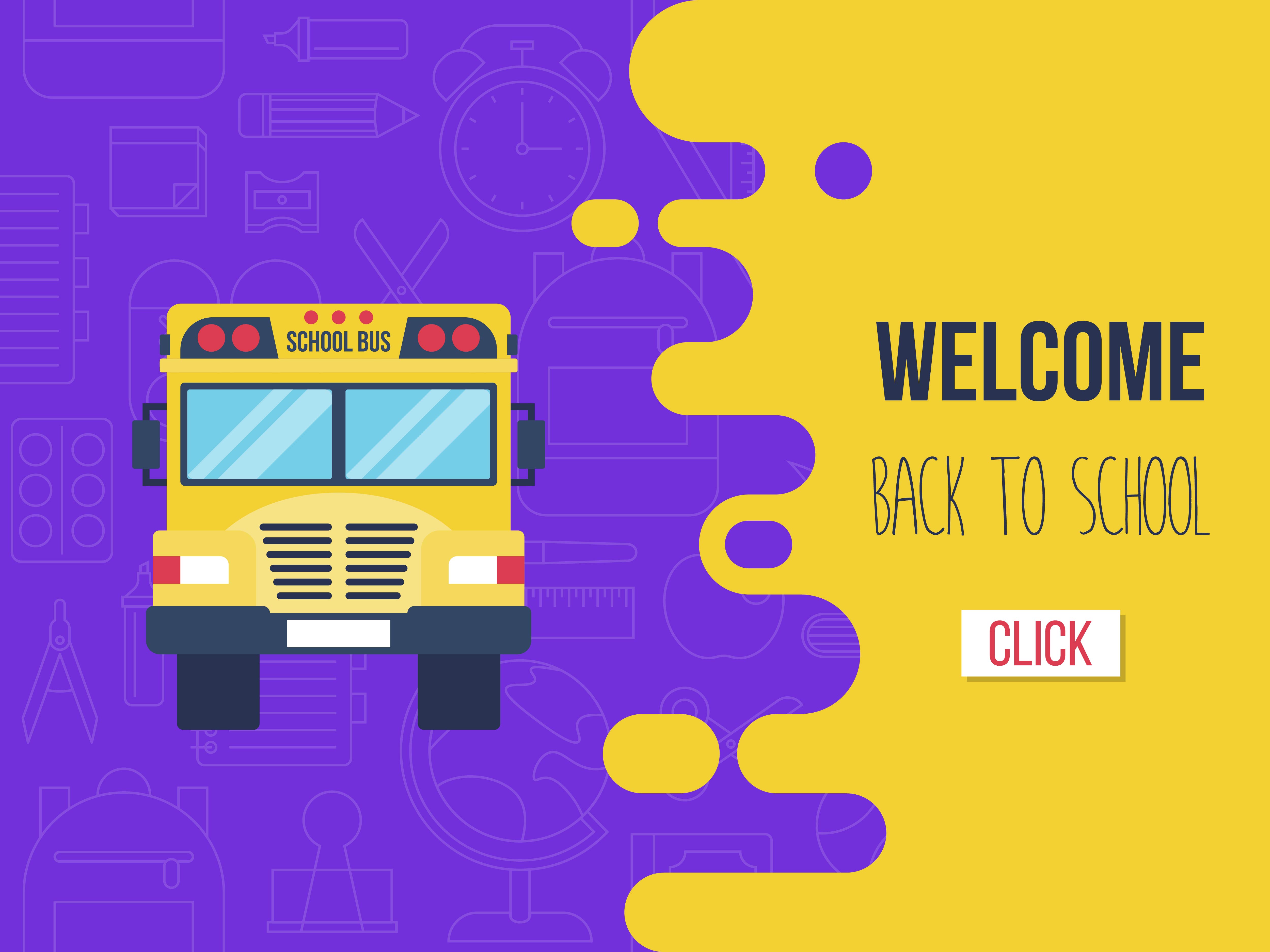 Back To School Poster Template 664426 Vector Art At Vecteezy Back To School Poster Template 664426 Vector Art At Vecteezy