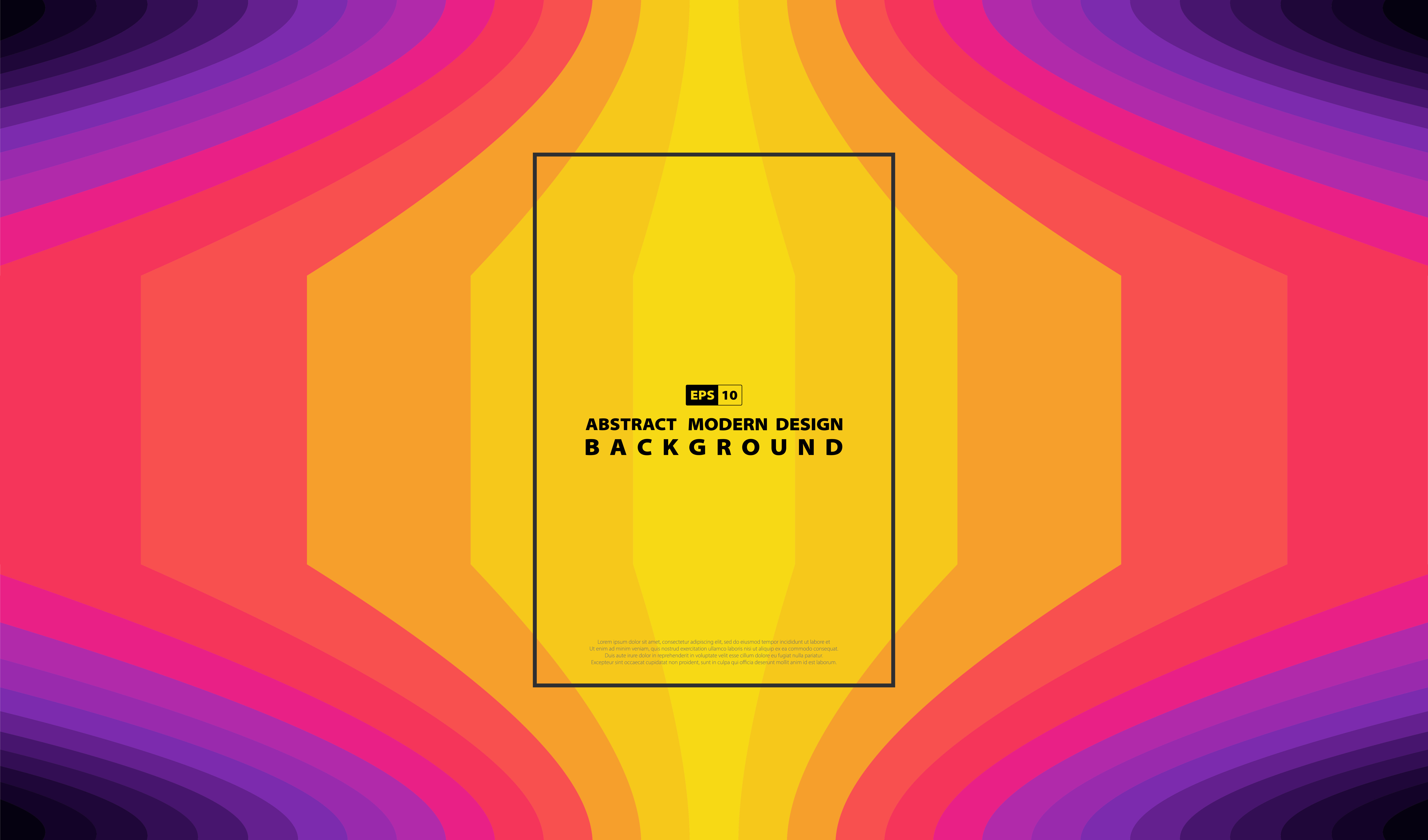 Abstract Colorful Center Stripe Line Design Background 667258 Vector